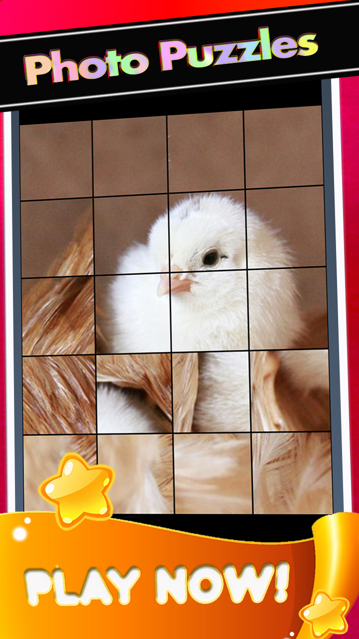 Cute Chick Pictures-Baby Chickens Puzzle Game - App on Amazon Appstore
