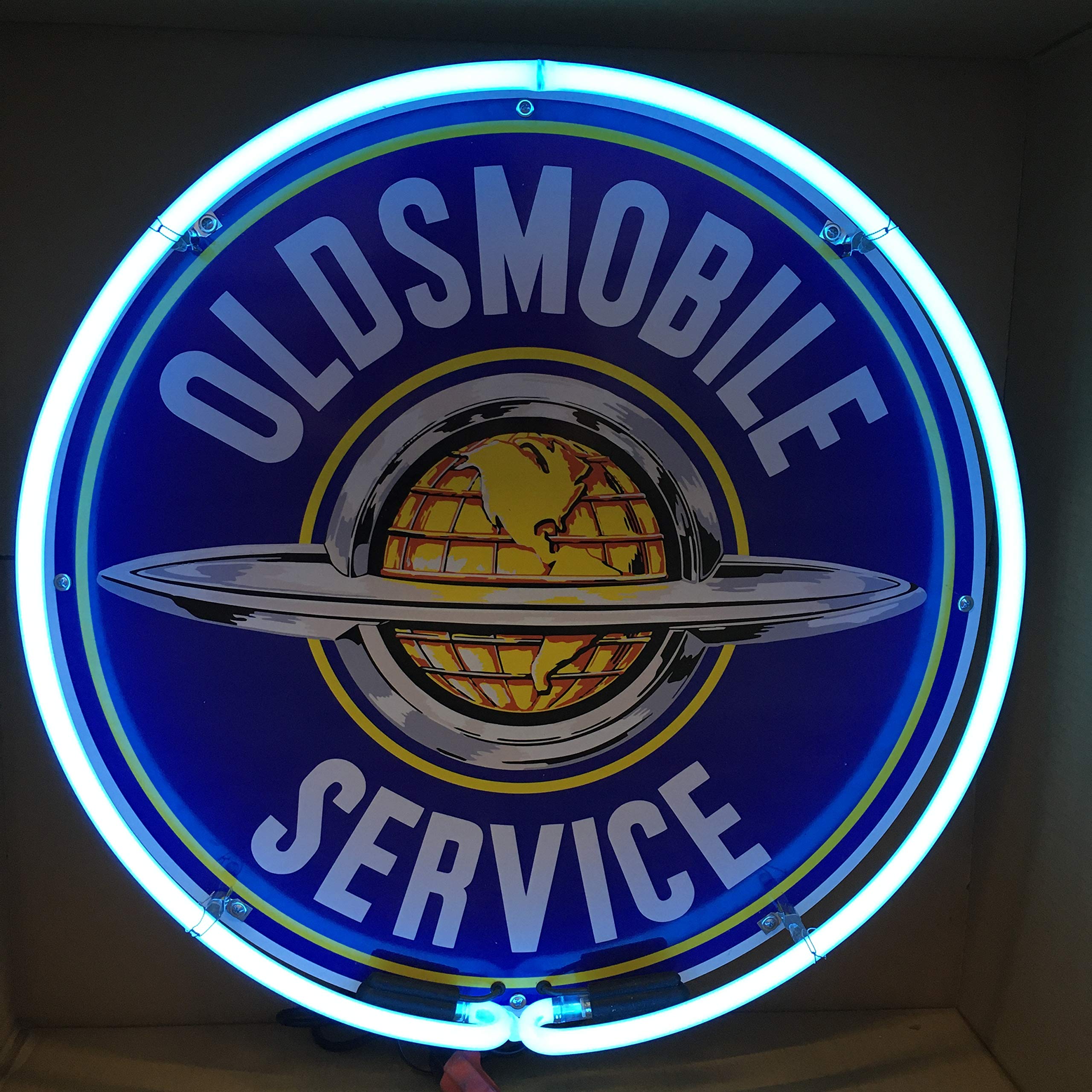 Amazon.com: Oldsmobile Service Neon Sign/Oldsmobile Sign/Neon Signs ...