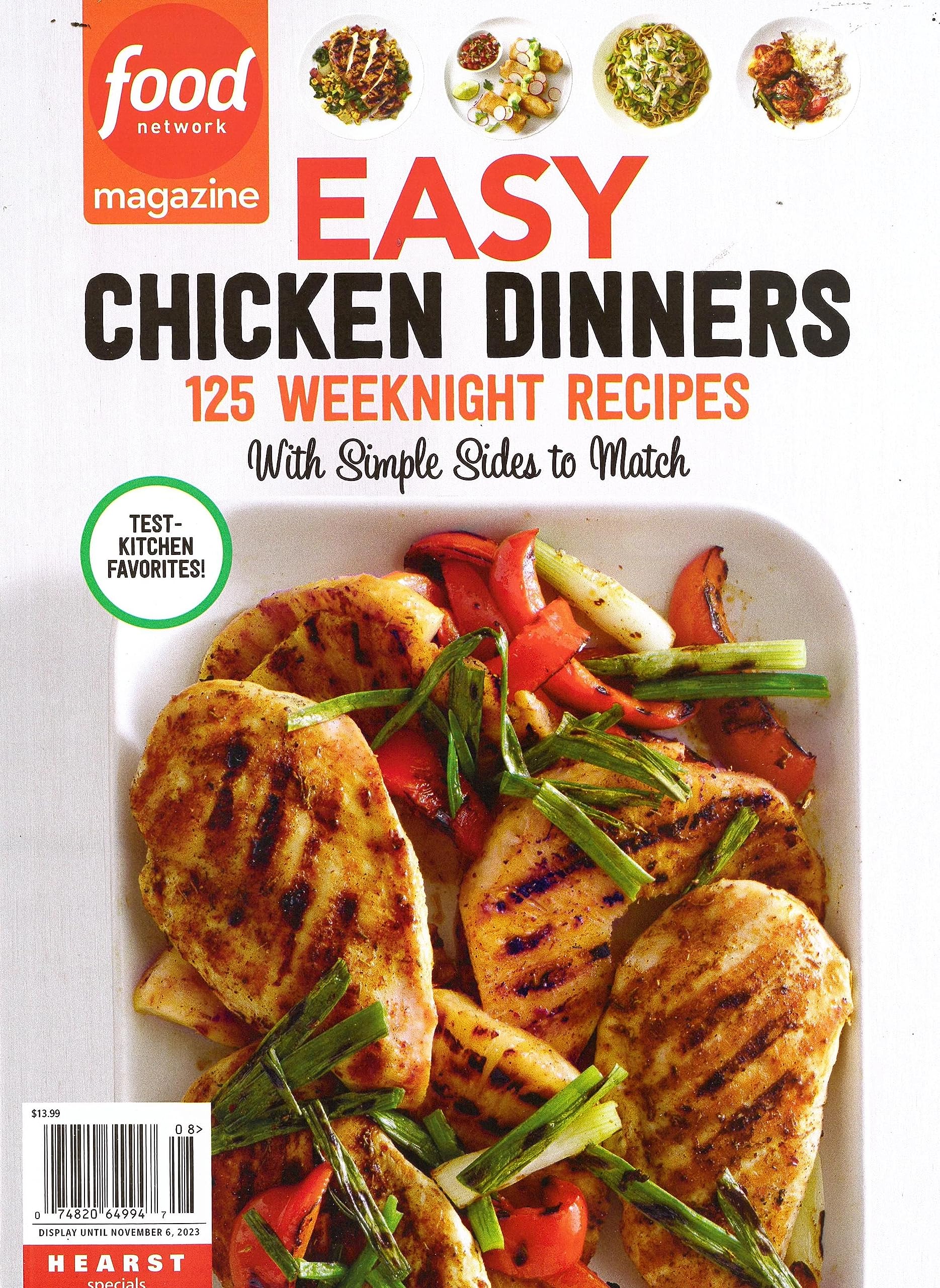 FOOD NETWORK MAGAZINE - SPECIAL 2023 - EASY CHICKEN DINNERS - 125 ...