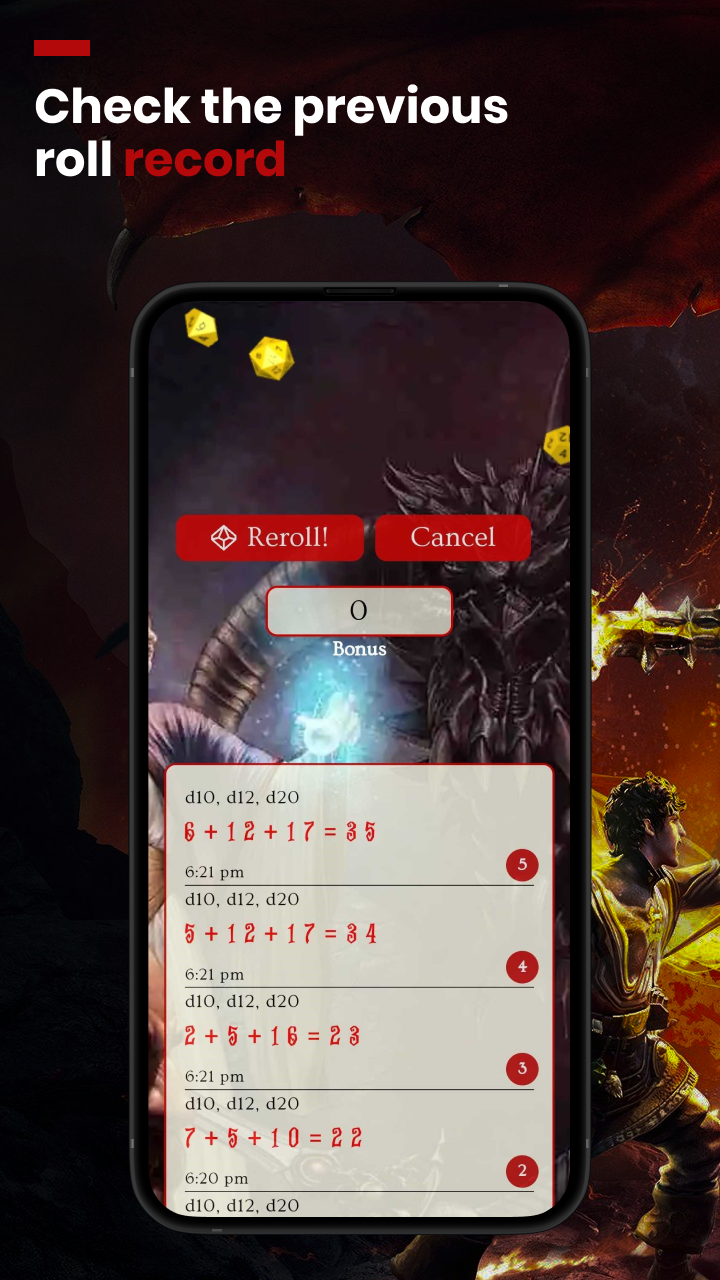 DnD Dice Roller - App on Amazon Appstore