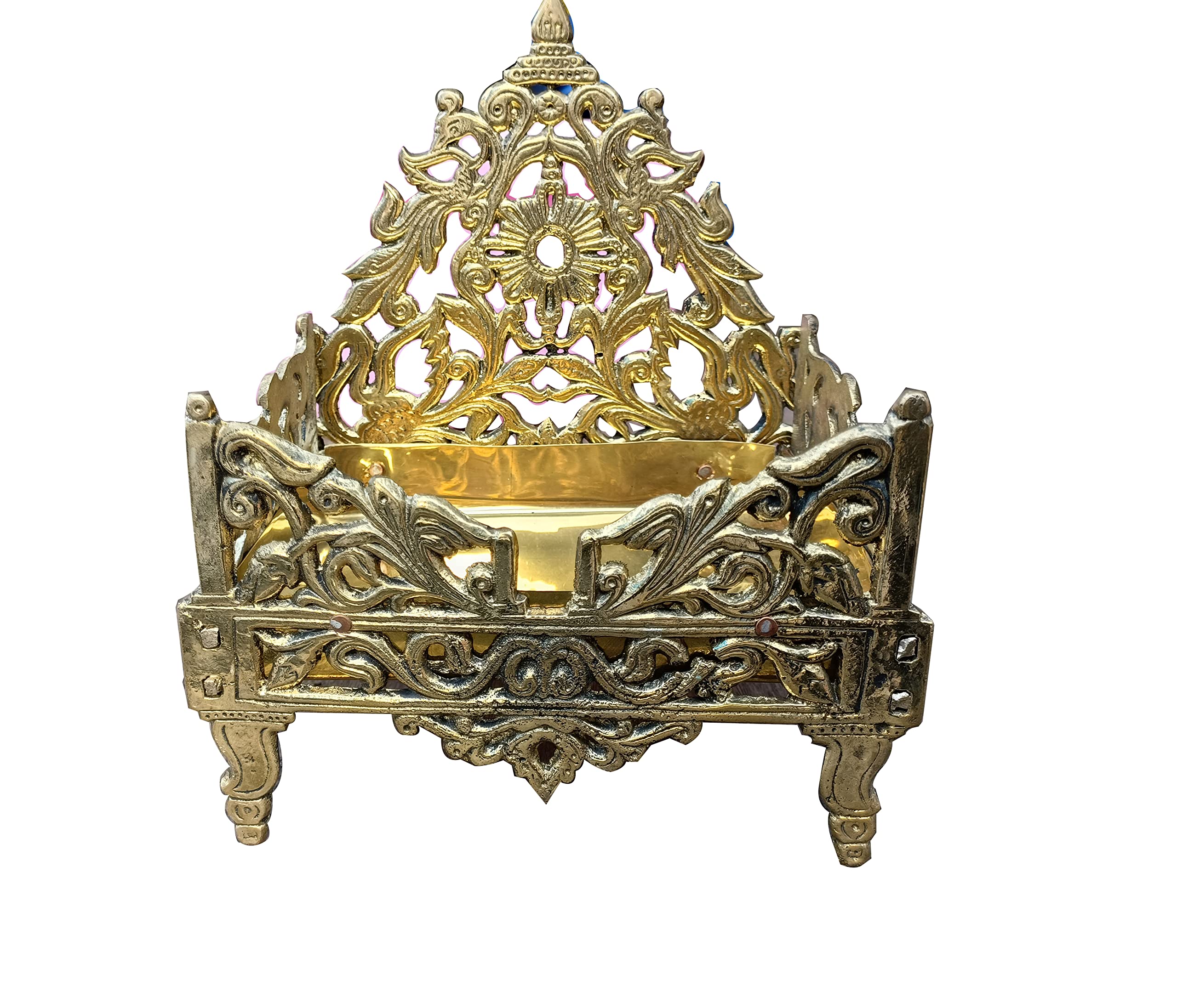 Buy Craft World Brass Singhasan Used in Temple for Puja for Placing God ...