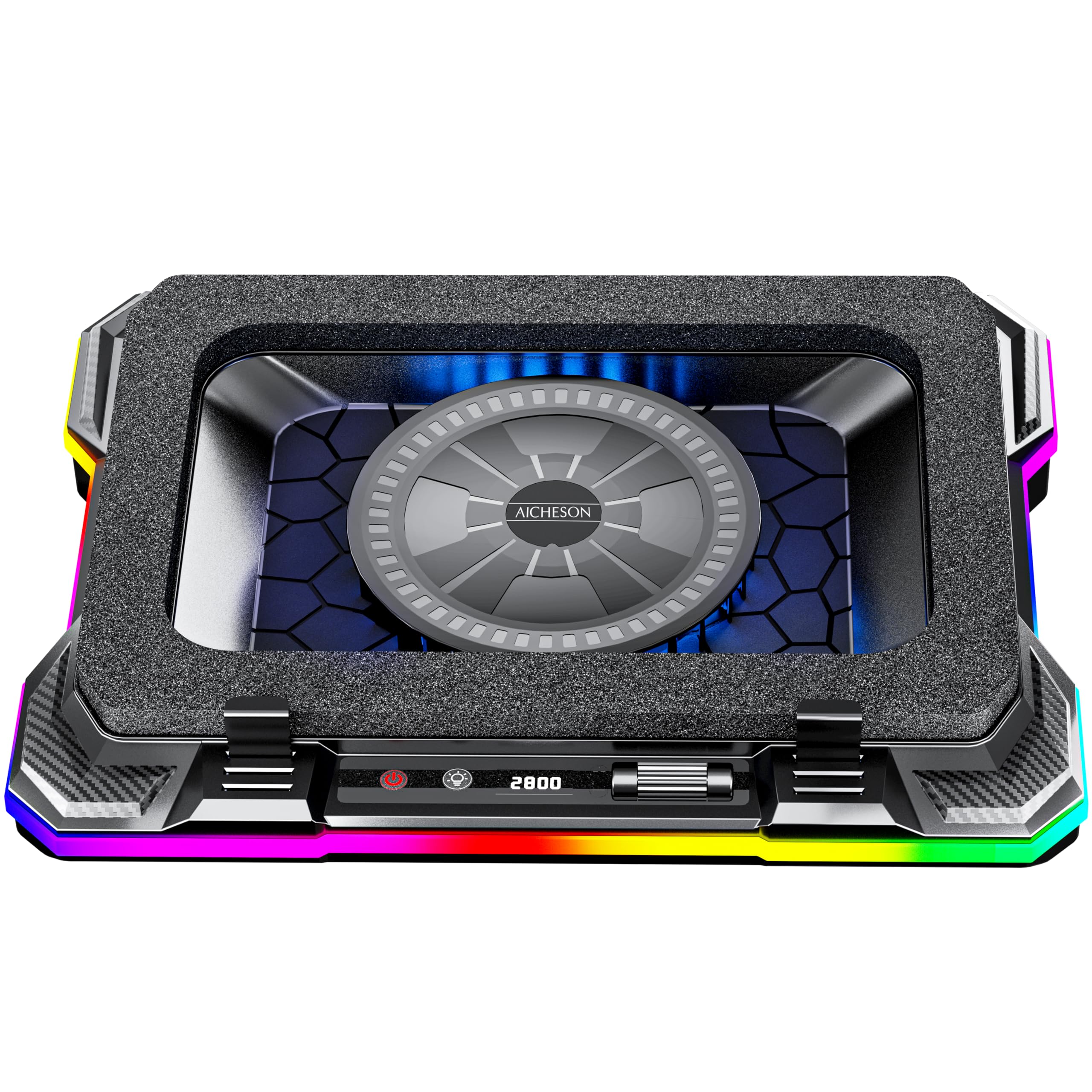 Amazon.com: AICHESON Gaming Laptop Cooler Cooling Pad, Ultra Cooling ...