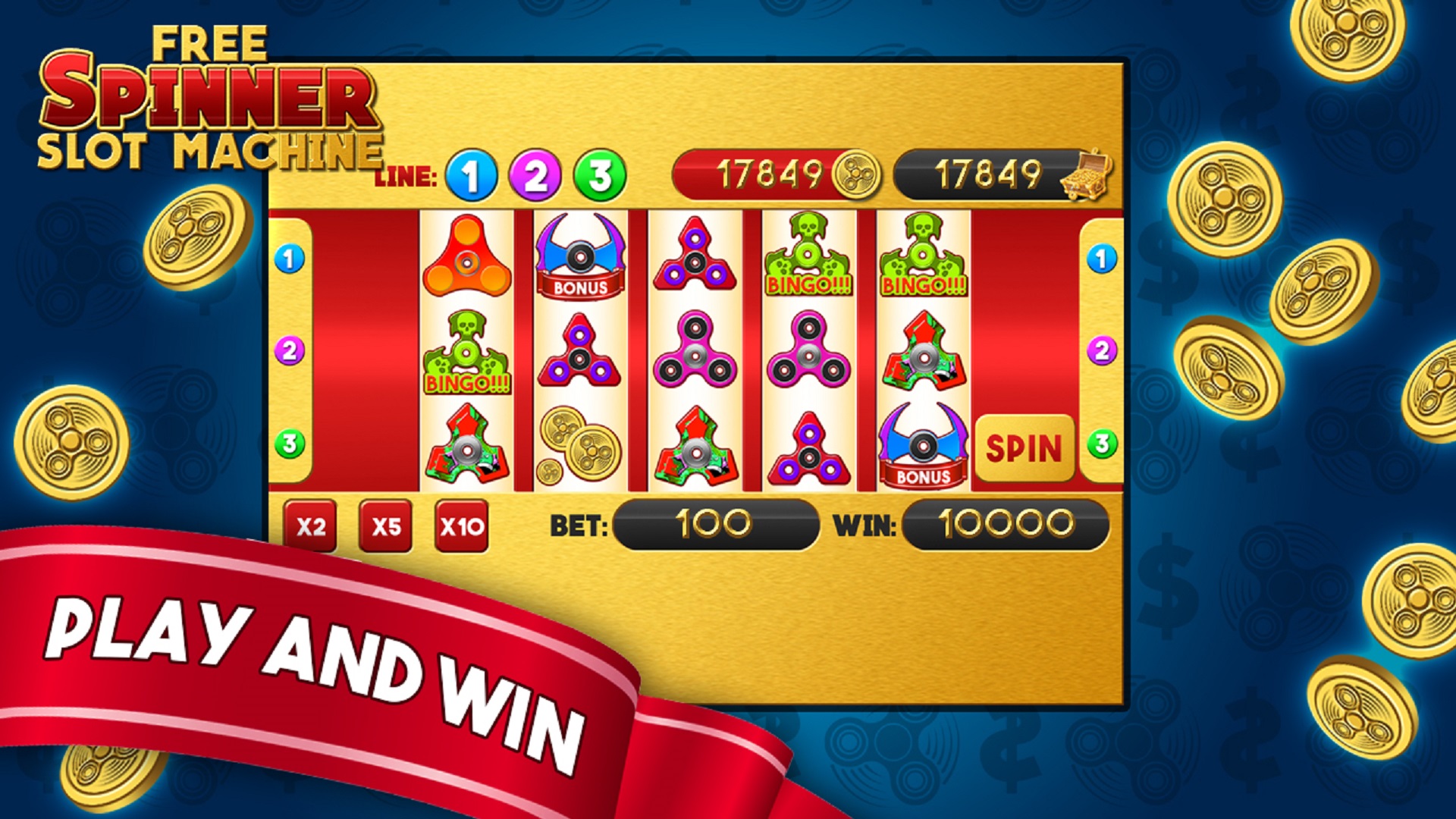 Spinner Slot Machine - App on Amazon Appstore