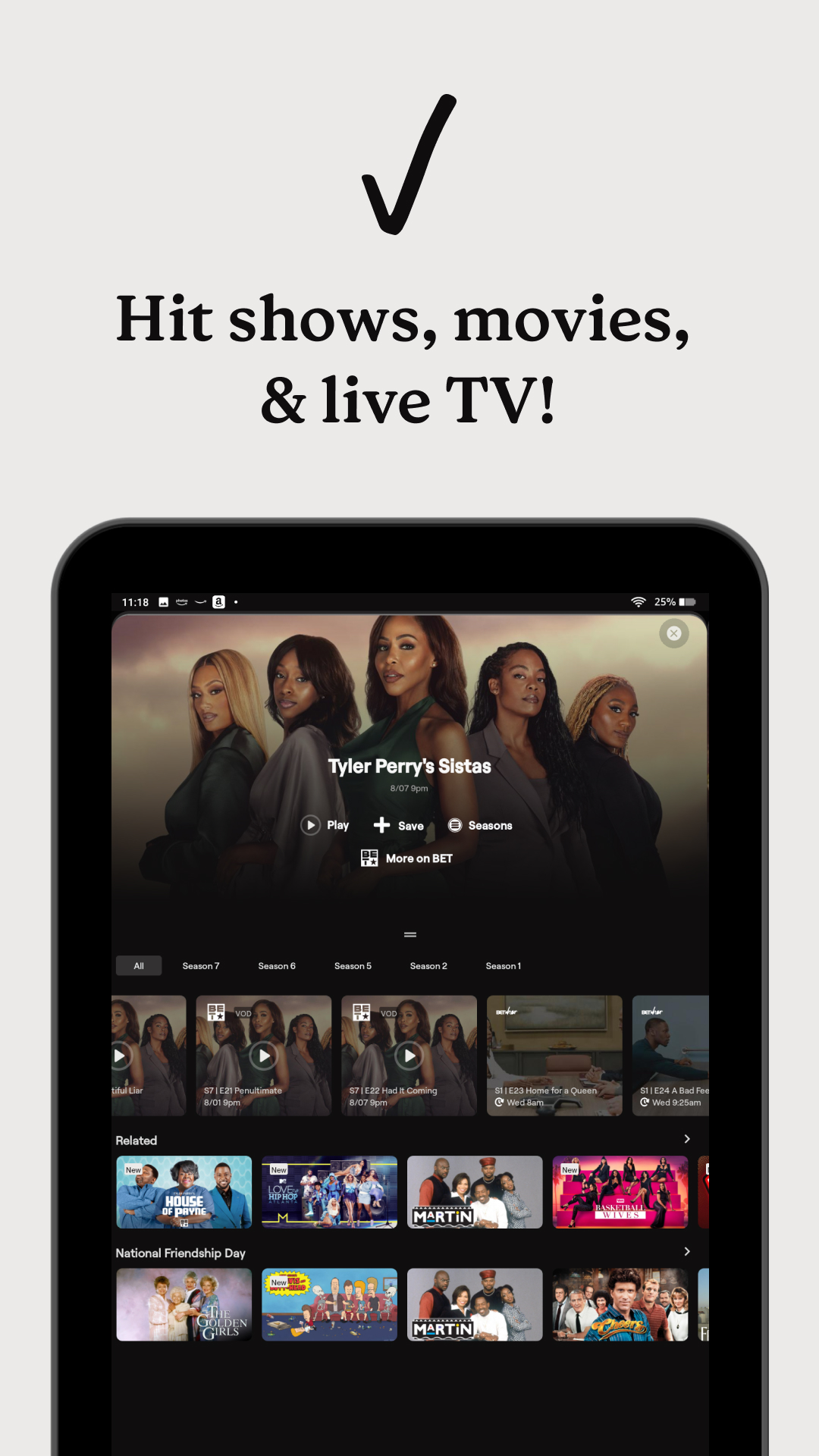 Philo: Live TV, Movies, Shows and Free Channels - App on Amazon Appstore