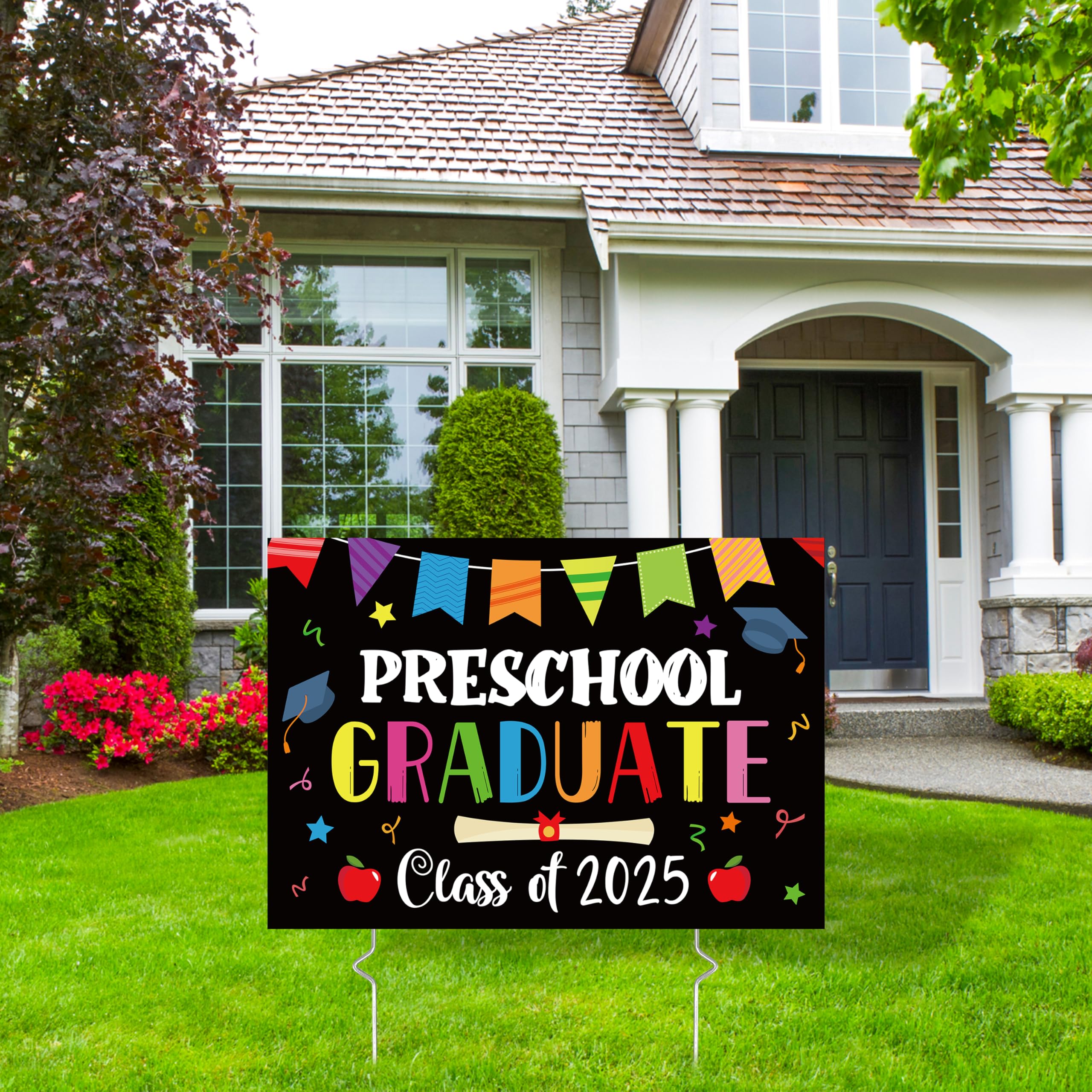 Kindergarten Graduation Sign Personalized High School Graduation Yard