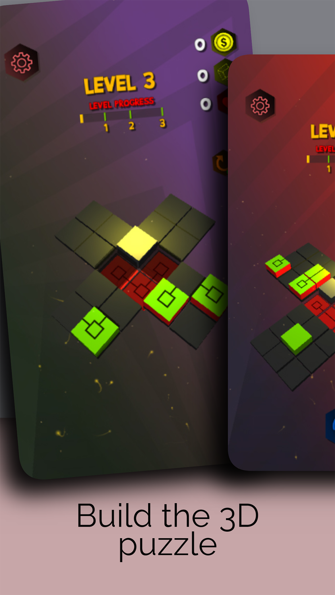 Block Stone - Hard and fun building logic puzzles. / Hardtest games ...