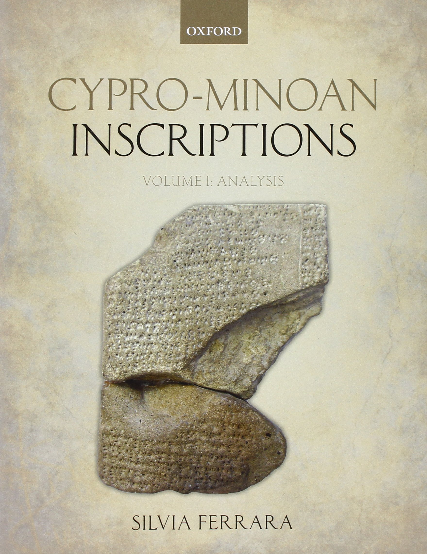 Amazon.com: Cypro-Minoan Inscriptions: Volume 1: Analysis ...