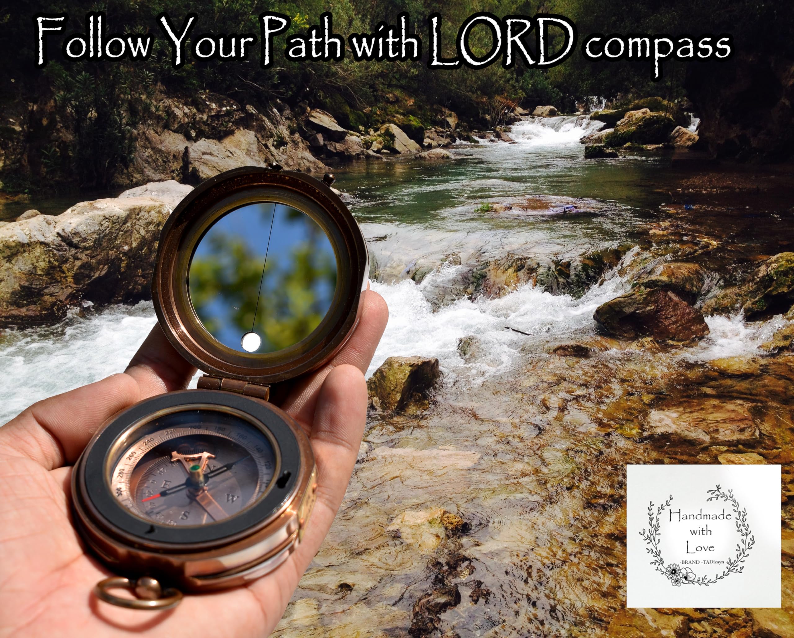 Snapklik.com : Trust In The Lord -Proverbs 3: 5-6 Engraved Compass ...