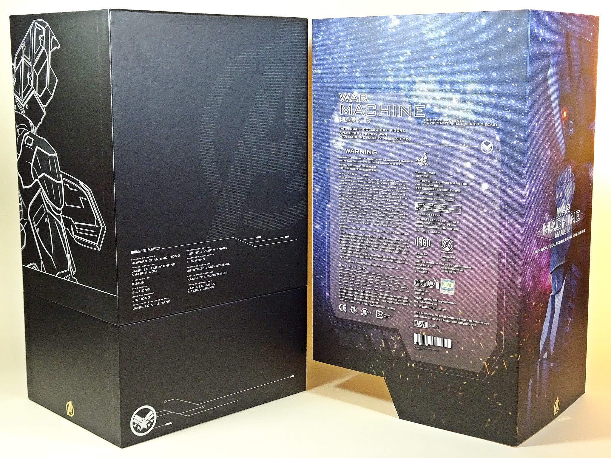 Buy Hot Toys War Machine Mark IV Avengers Infinity War Movie ...