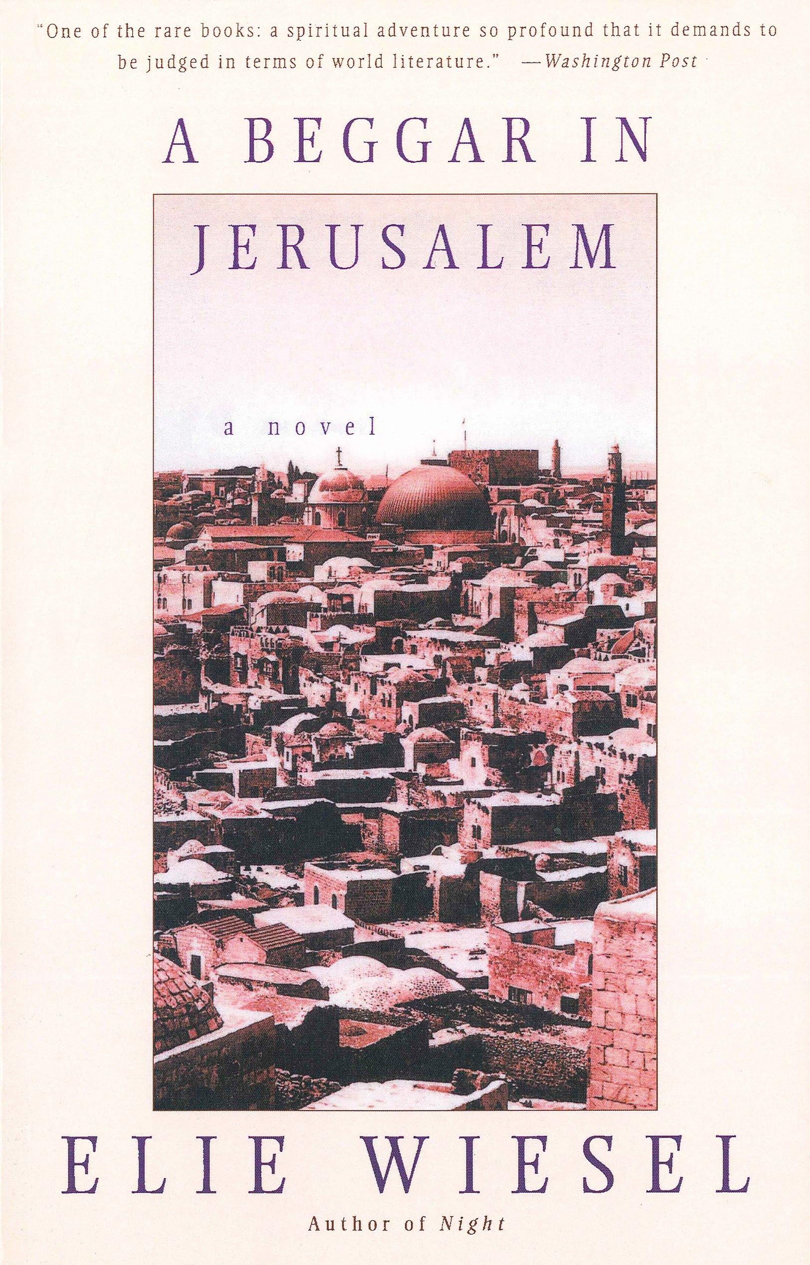 A Beggar in Jerusalem: A novel: Wiesel, Elie: 9780805210521: Amazon.com ...