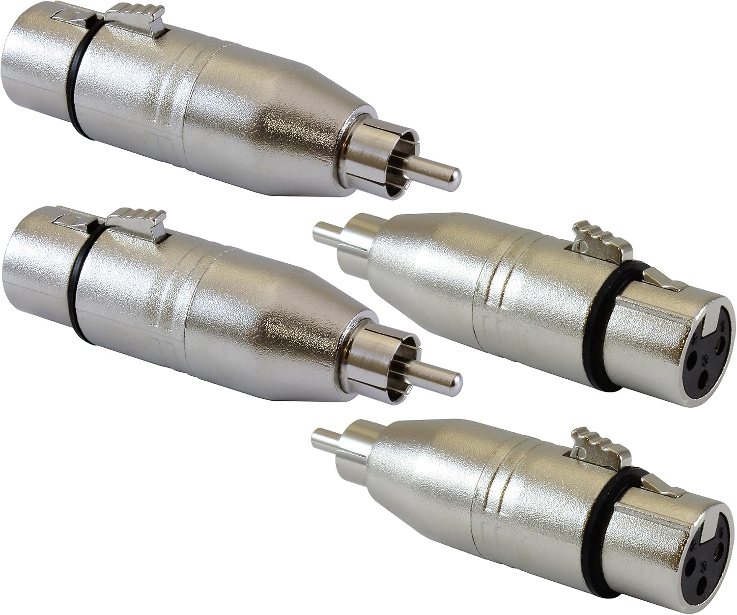 Amazon.com: GLS Audio XLR Female to RCA Male Adapter Gender Changer ...