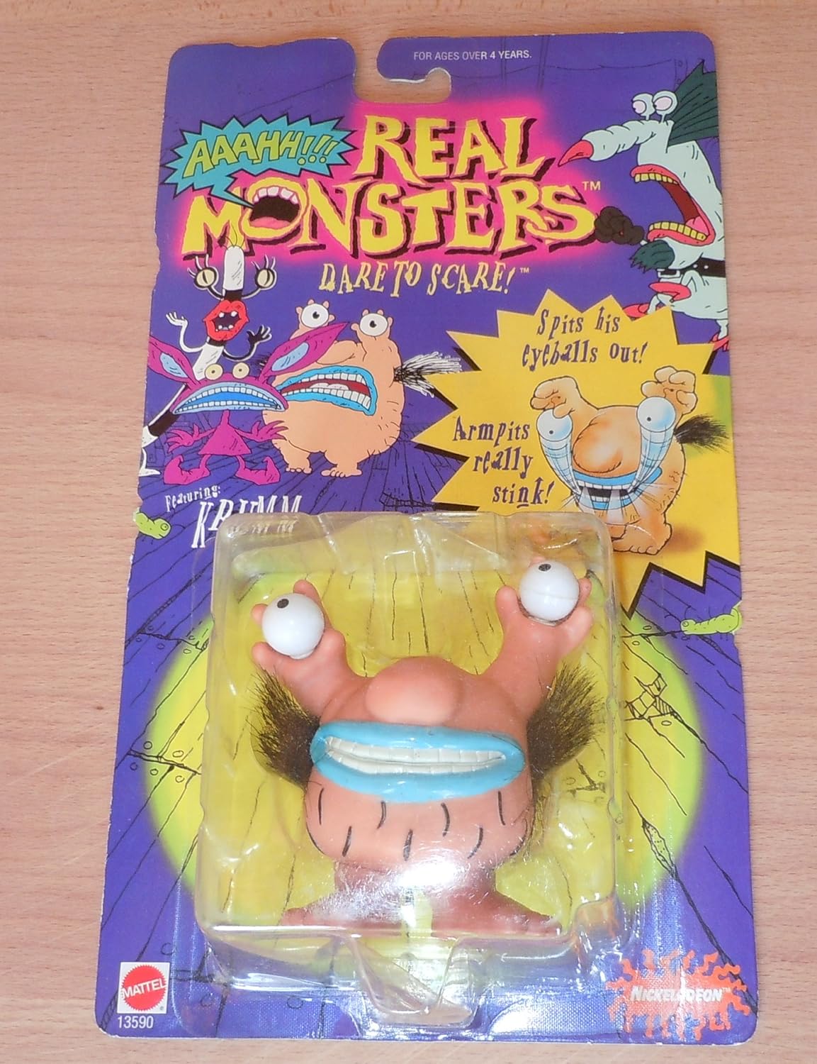 Nickelodeon Real Monsters Krumm Figure by Cartoons : Amazon.com.au ...