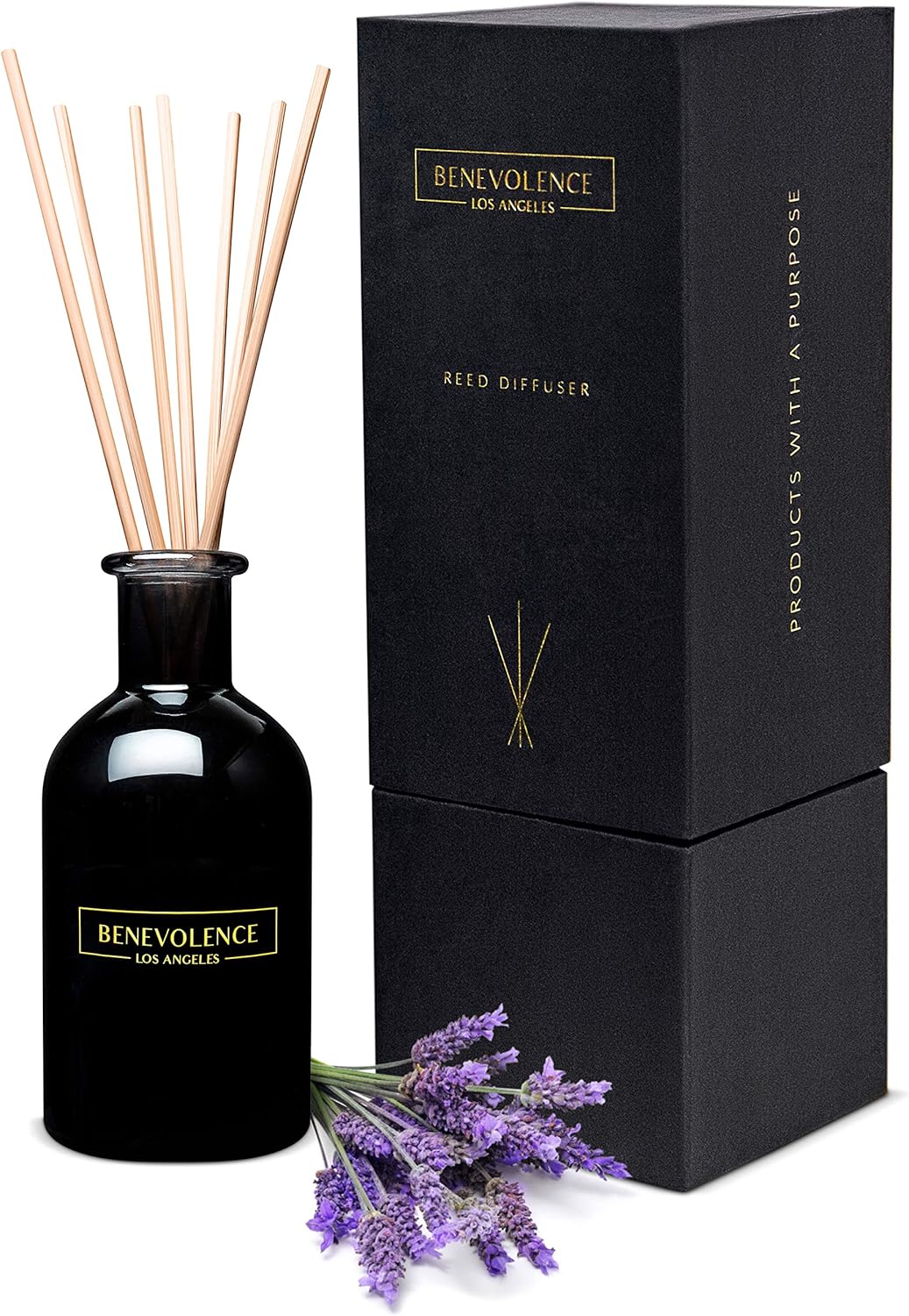 Reed Diffusers for Home | Lavender & Eucalyptus Fragrance Diffuser ...