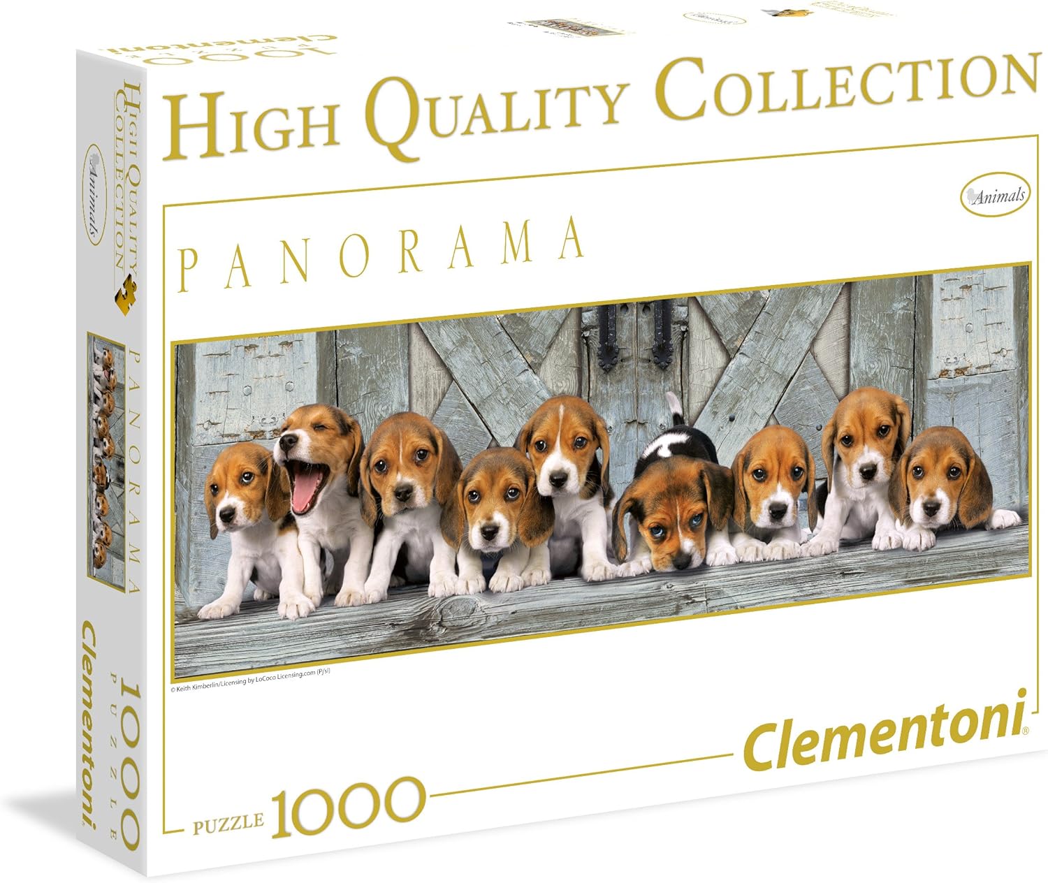 Amazon.com: Beagles 1000 Piece Panorama Jigsaw Puzzle : Toys & Games
