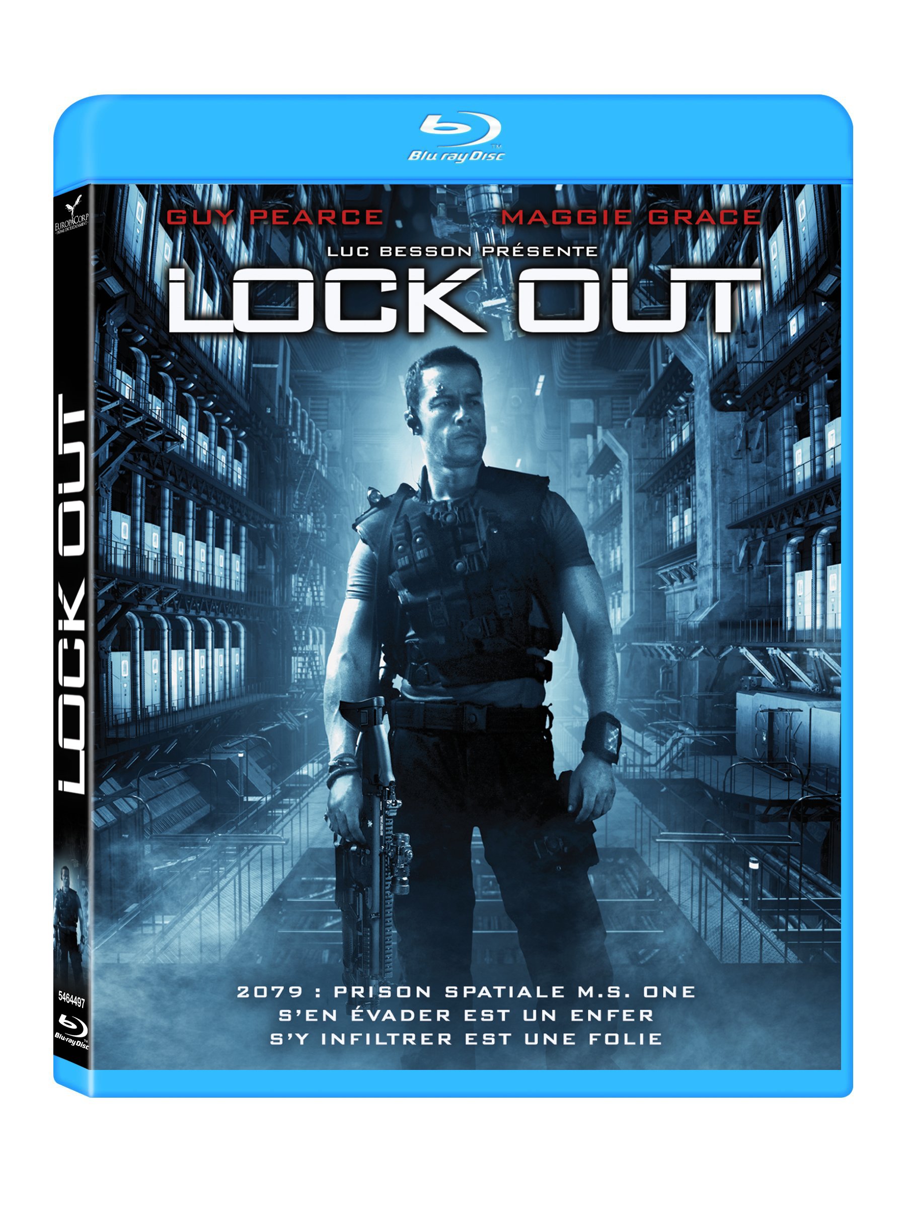 Lock Out [Blu-Ray]: Amazon.fr: Guy Pearce, Maggie Grace, Vincent Regan ...