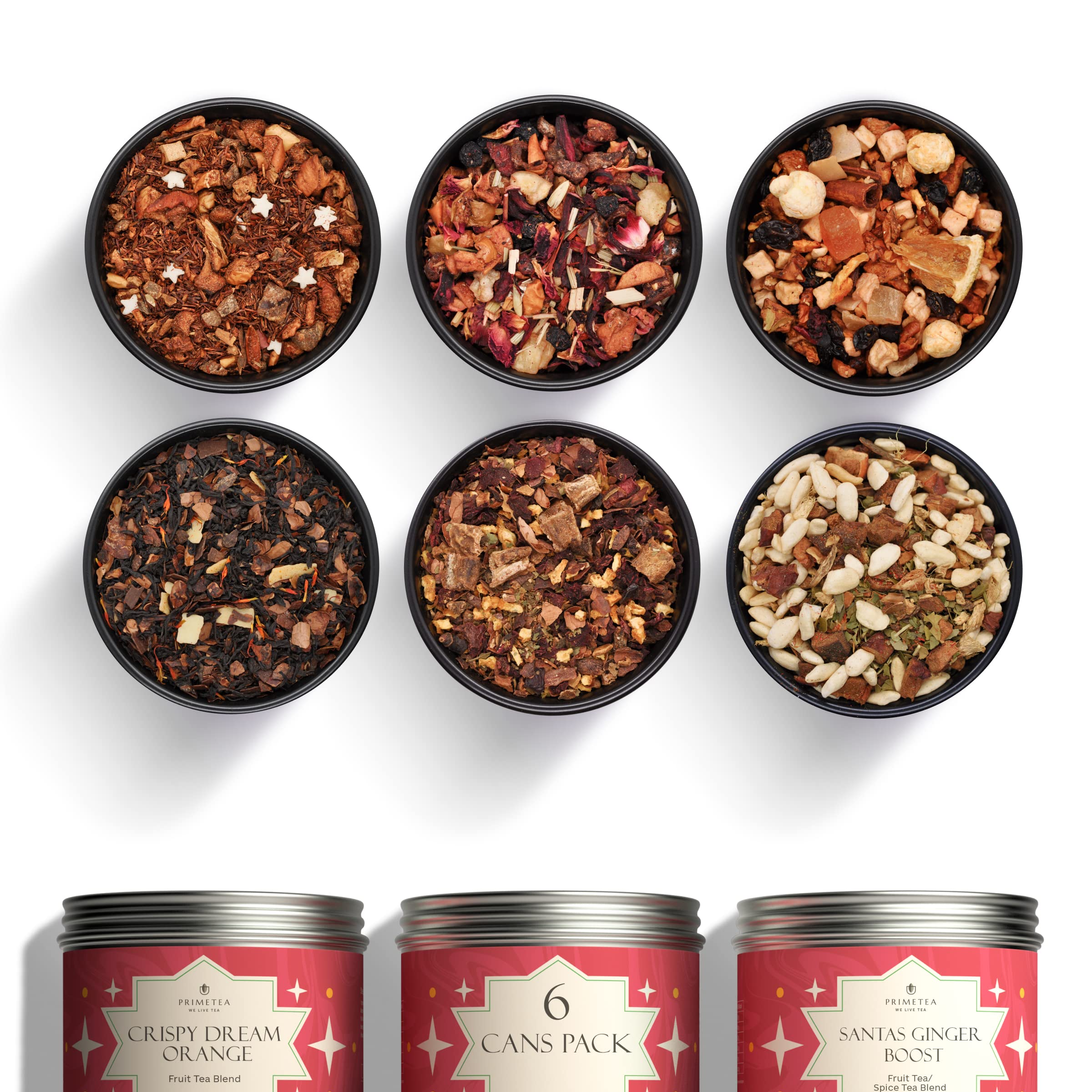 Amazon.com : Prime Tea Festive Euphoria Collection - Winter Sampler Set ...