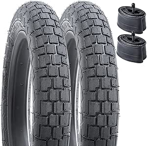 Amazon.com : YUNSCM 2-PCS 12 ½ Bike Tires 12 1/2x2 1/4 (47-203) and 12/12.5 Heavy Duty Bike ...