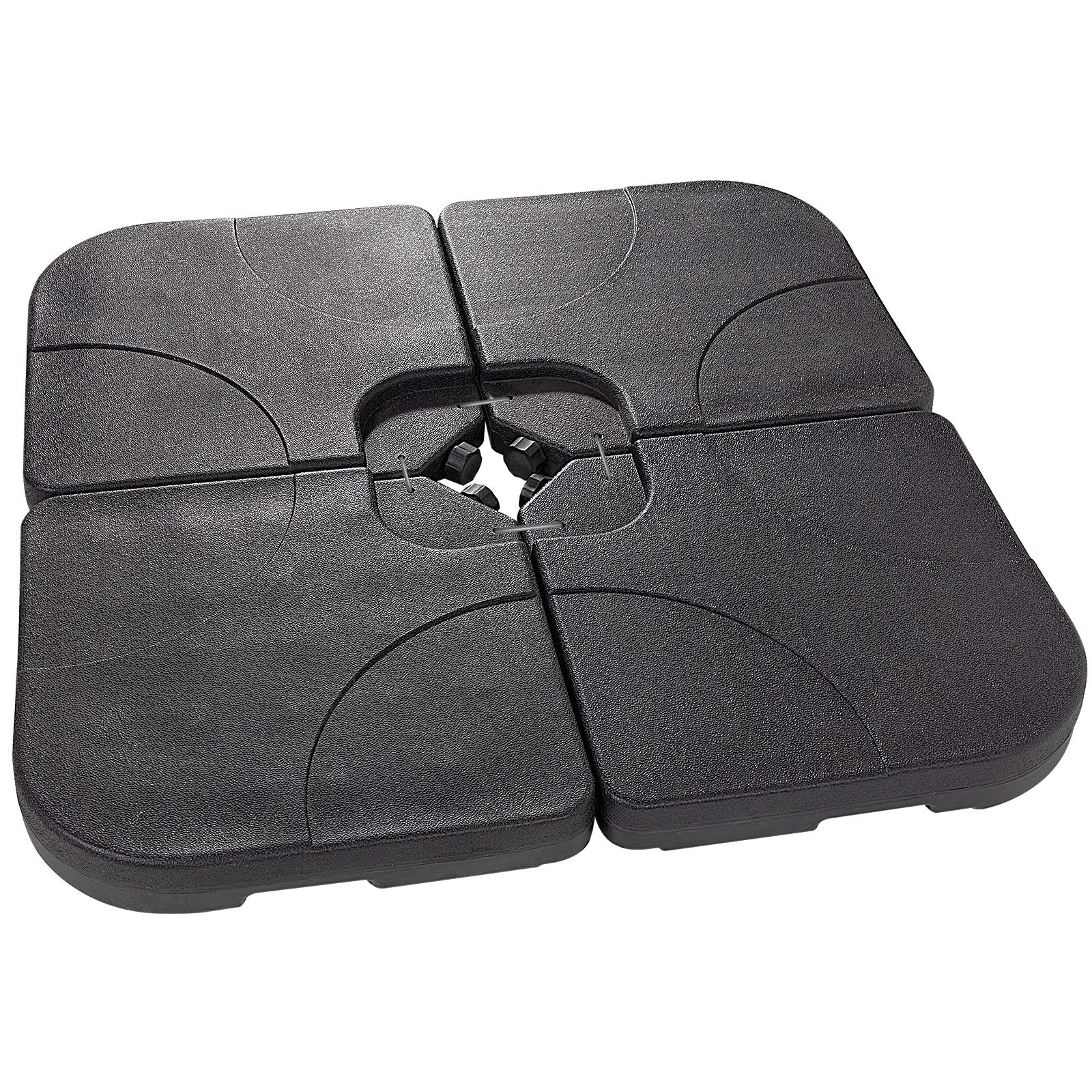Snapklik.com : SERWALL 4-Pieces Heavy Duty Patio Market Umbrella Base ...