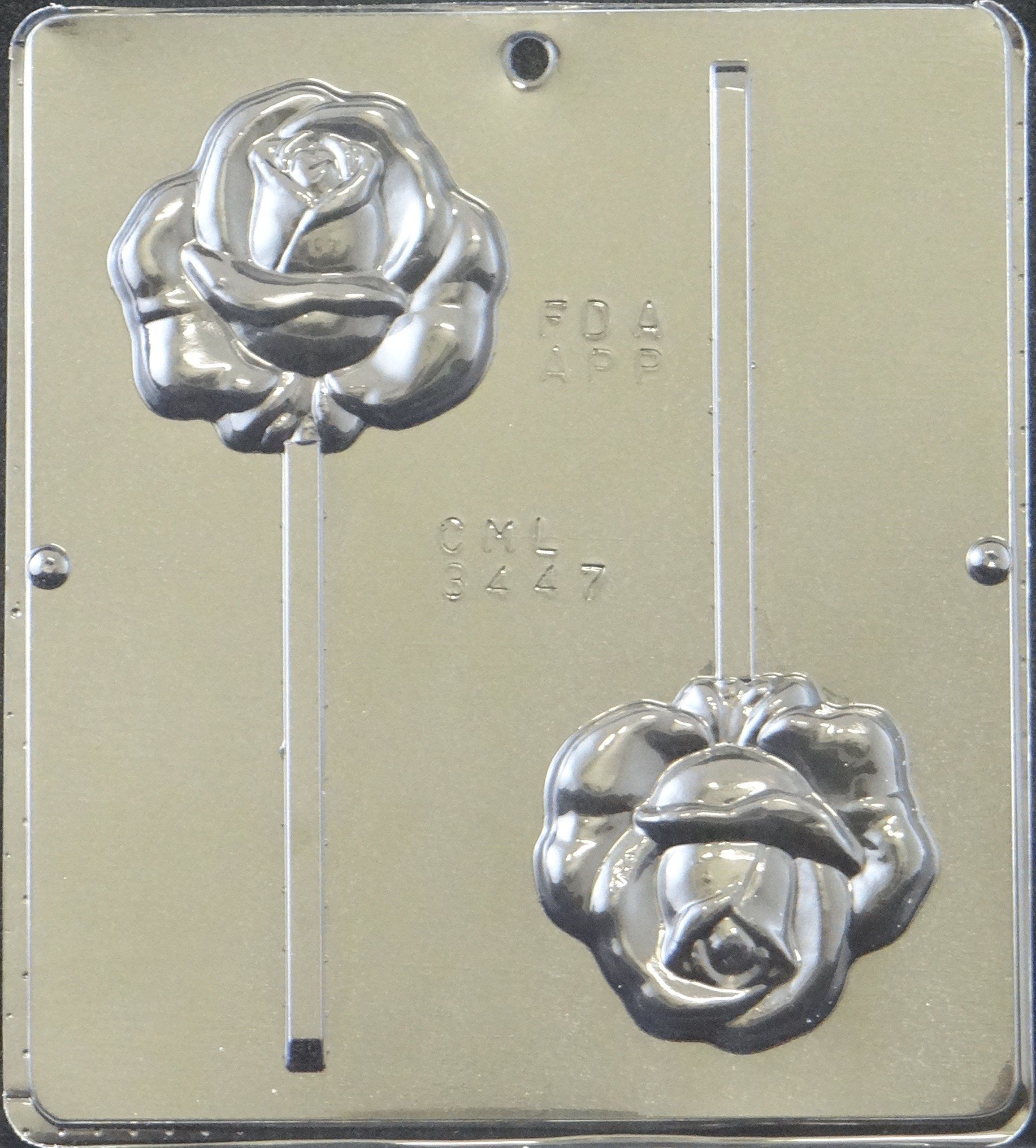 Amazon.com: Rose Lollipop Chocolate Candy Mold 3447 : Home & Kitchen