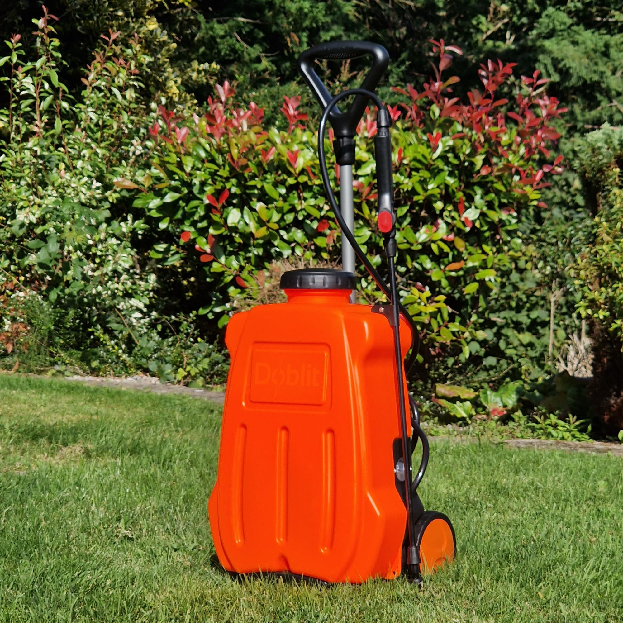 16L Electric Knapsack Sprayer & Detachable Caddy Mount, Battery Powered ...
