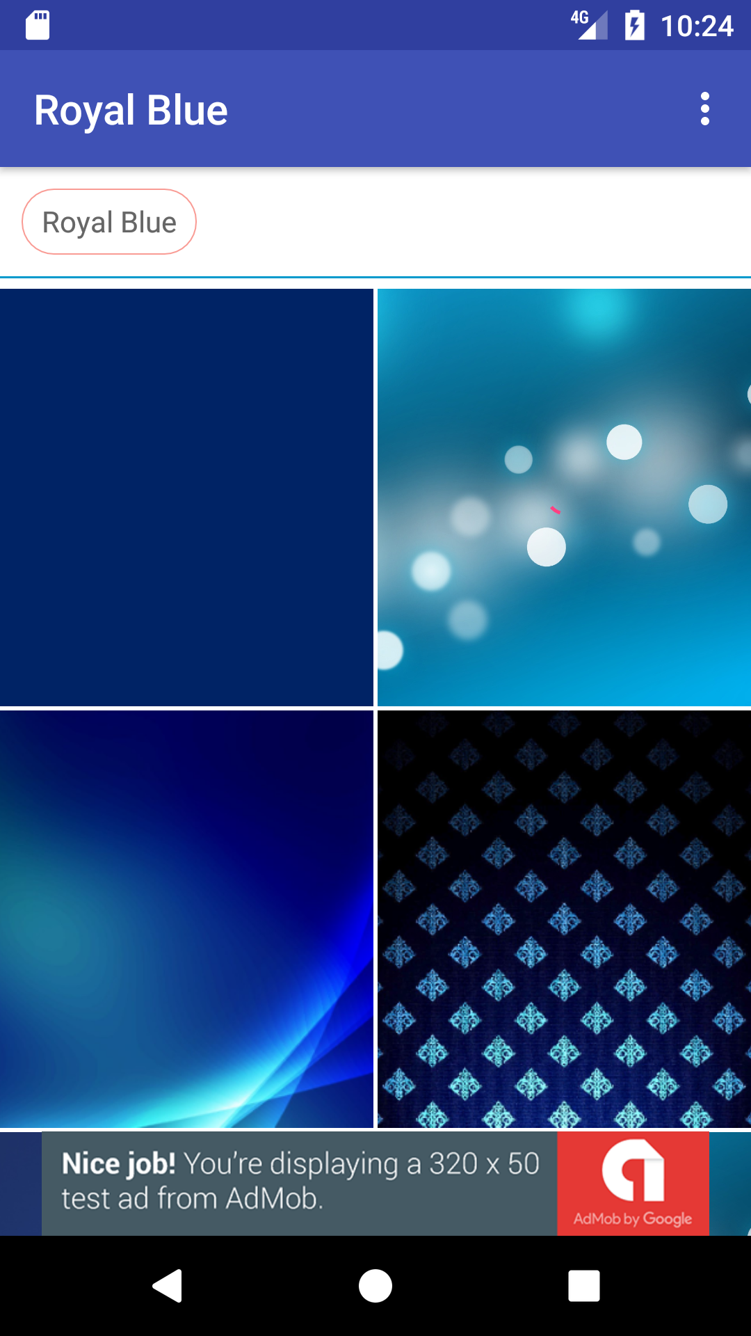 Royal Blue Wallpaper HD Free - App on Amazon Appstore