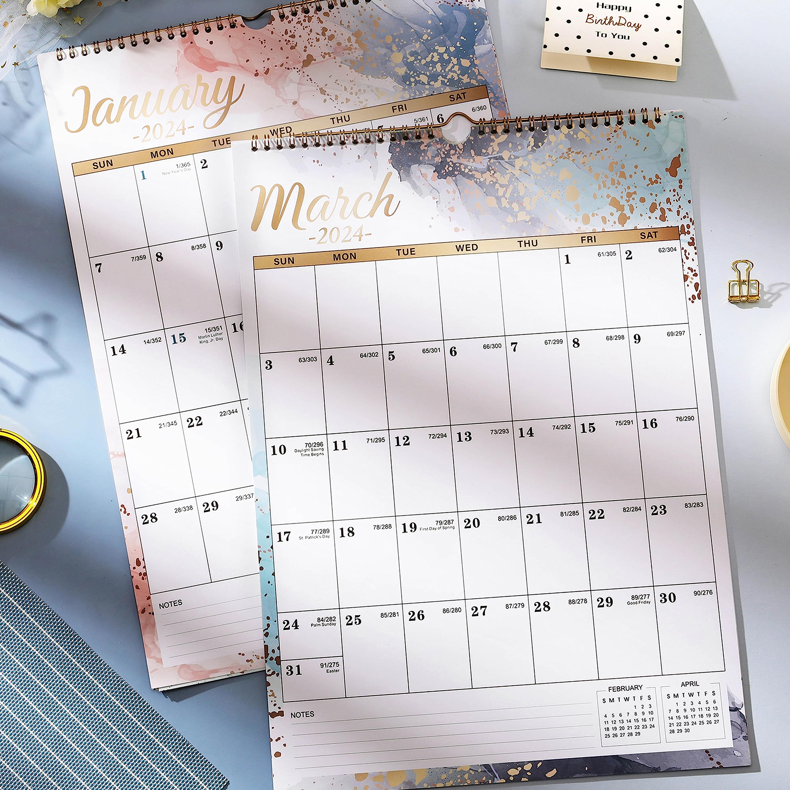 Snapklik.com : 2024 Calendar - 2024 Wall Calendar From January To ...