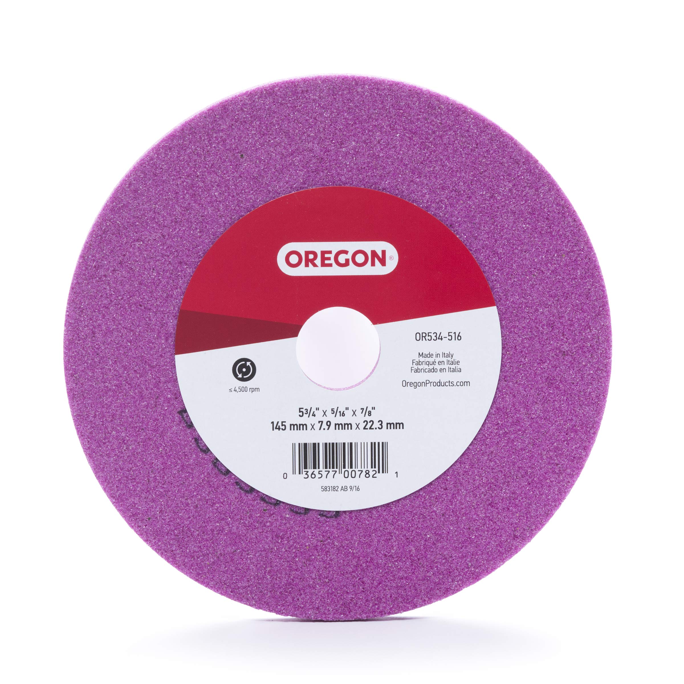 Amazon.com: OREGON OR534-516A Grinding Wheel,Purple : Oregon ...