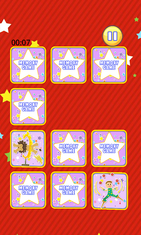 Aplicación Fun Circus Memory Game en Amazon Appstore