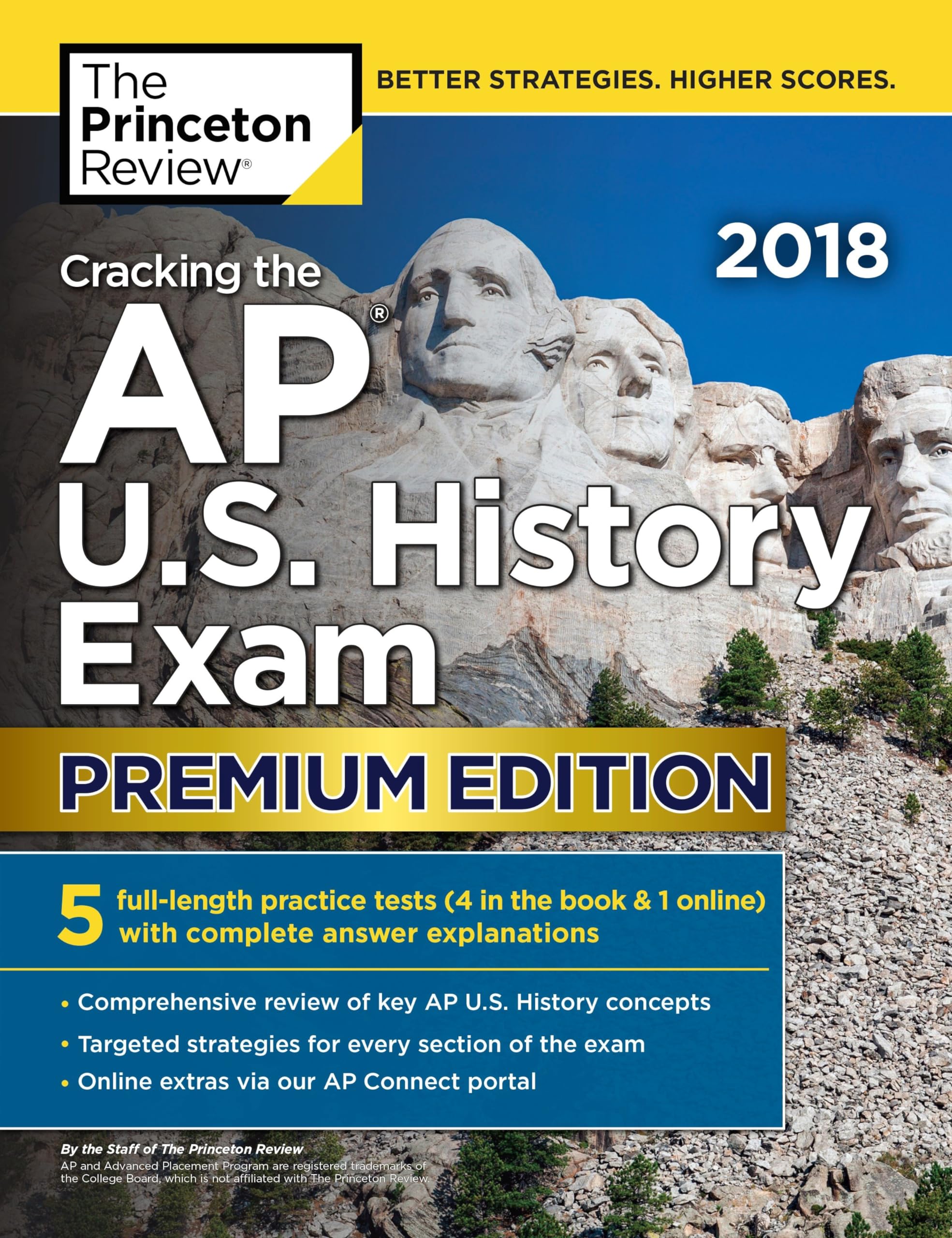 Amazon.com: Cracking the AP U.S. History Exam 2018, Premium Edition ...