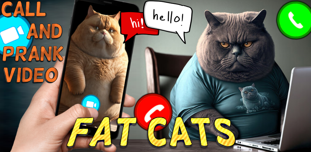 Fat Cats - Call and Prank Video - App on Amazon Appstore