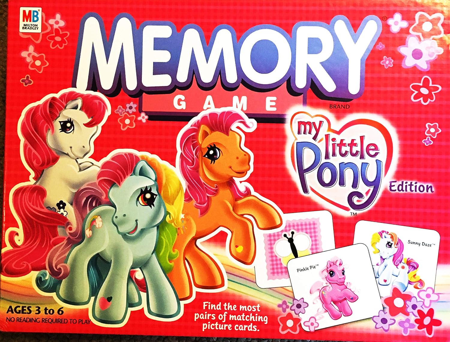 Amazon.com: My Little Pony Memory Game : Toys & Games