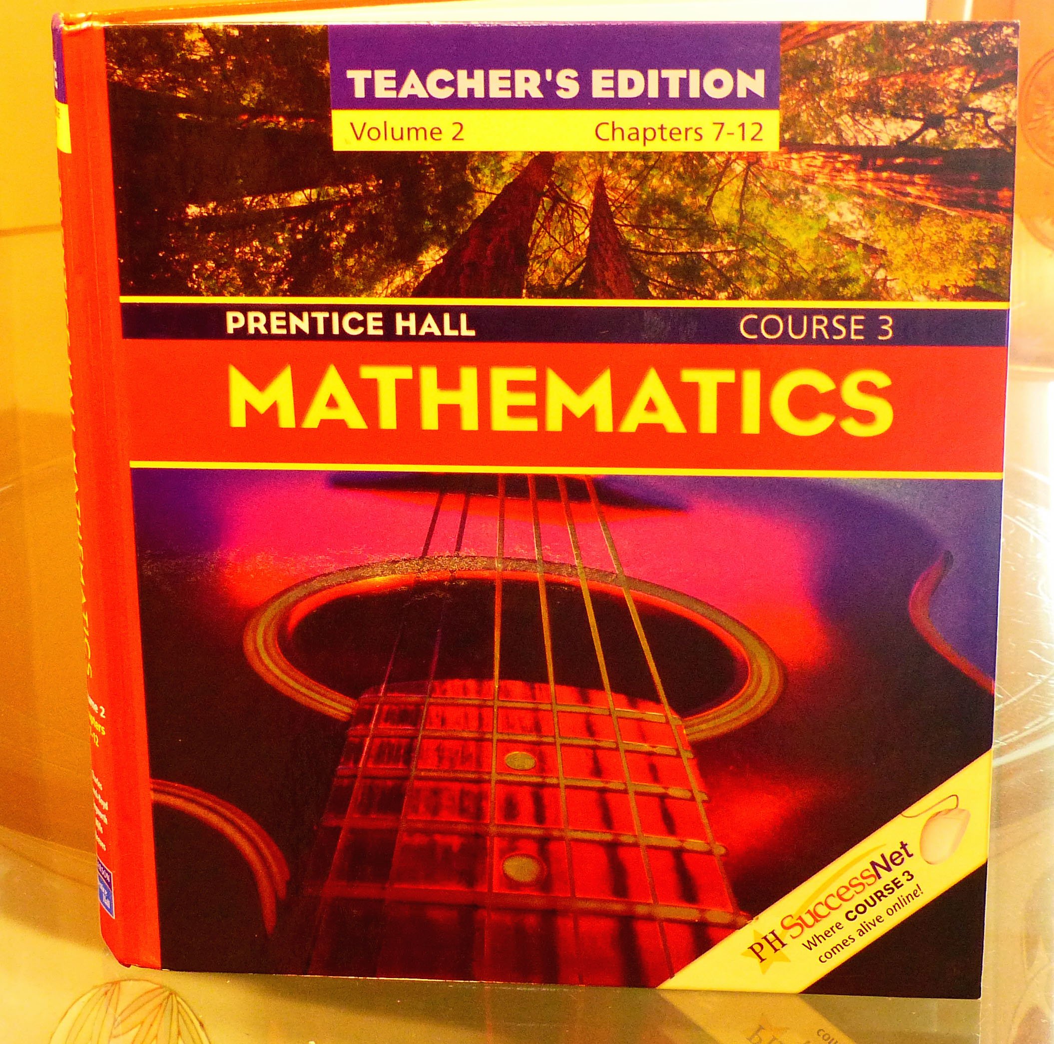 Amazon.com: Prentice Hall Mathematics Course 3 Teacher's Ediiton Volume ...