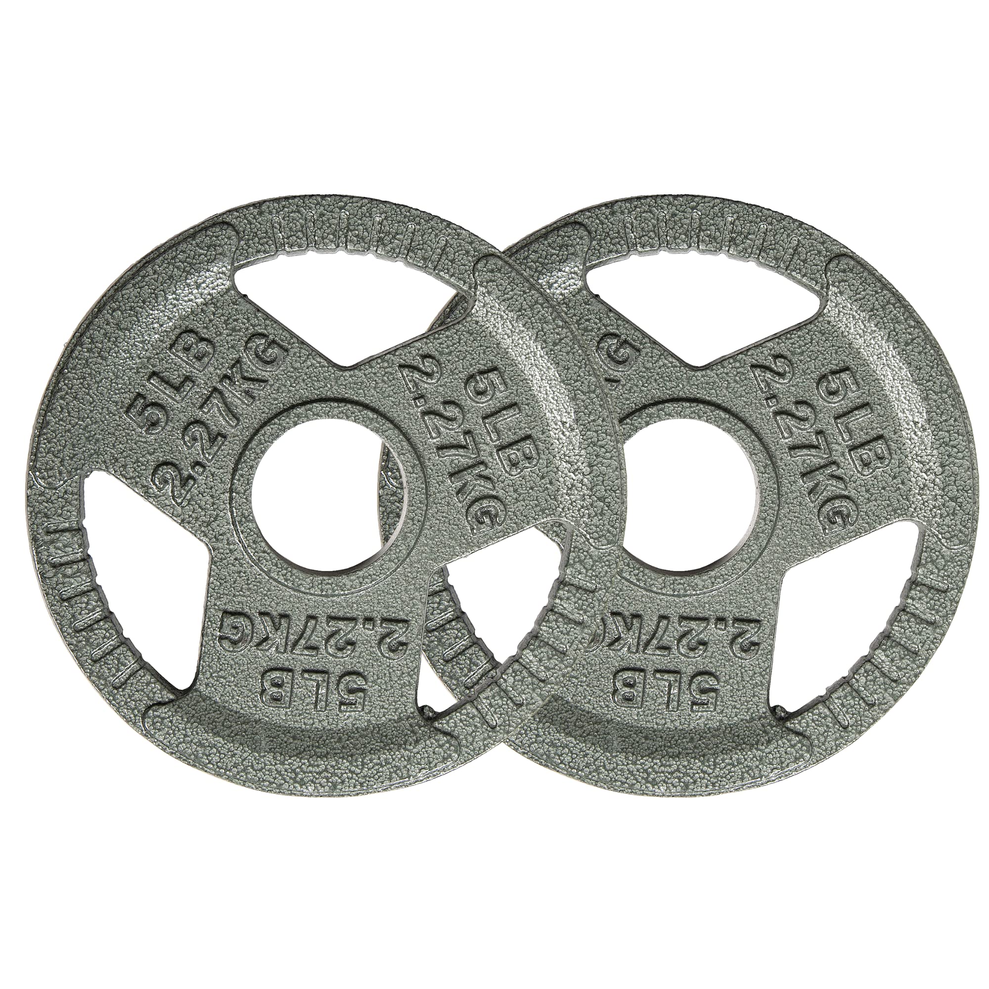 Snapklik.com : HULKFIT 2 Olympic Grip Cast Iron Enamel Coated Weight ...