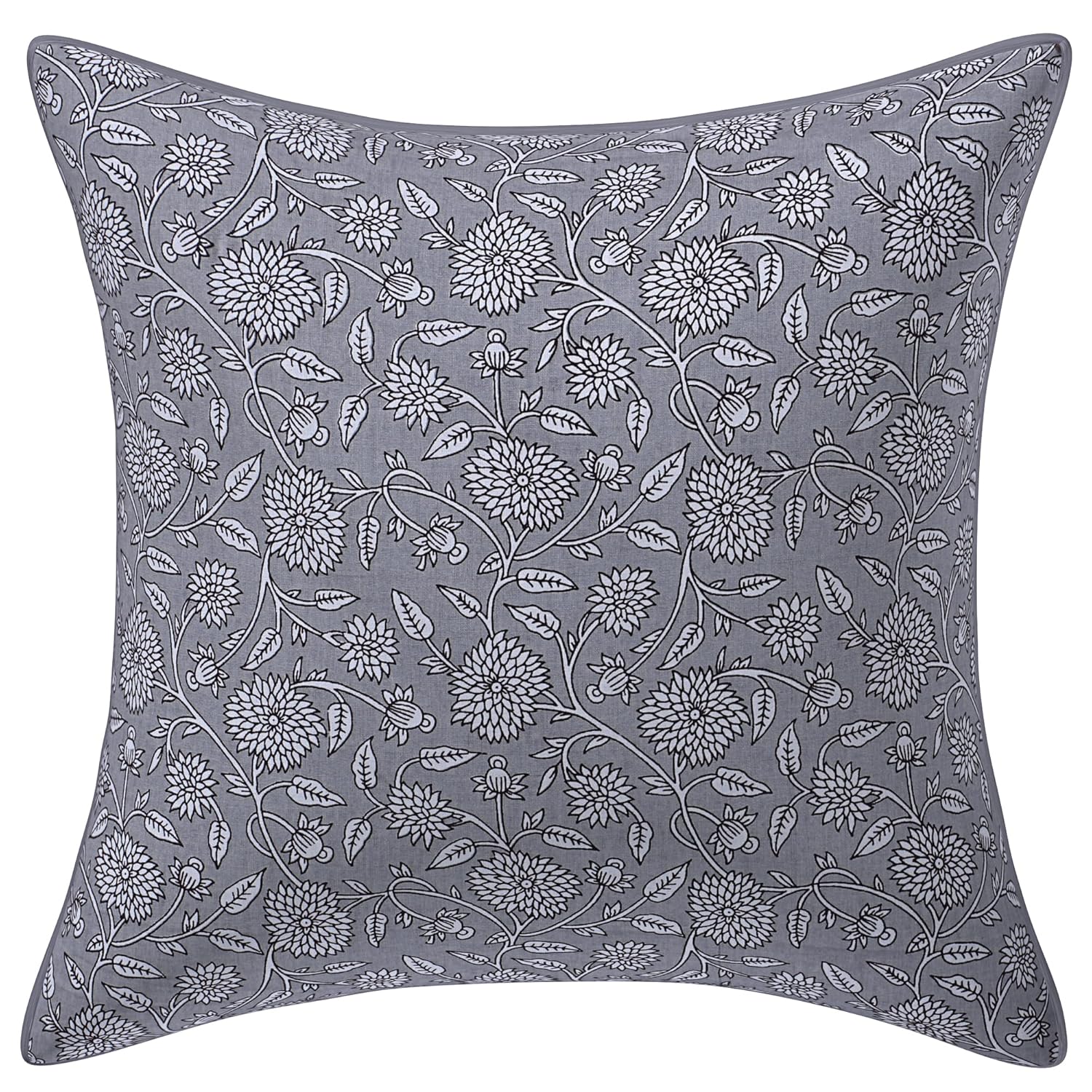Buy INDHOME LIFE Reversible Printed Cotton Cushion Covers | Traditional ...