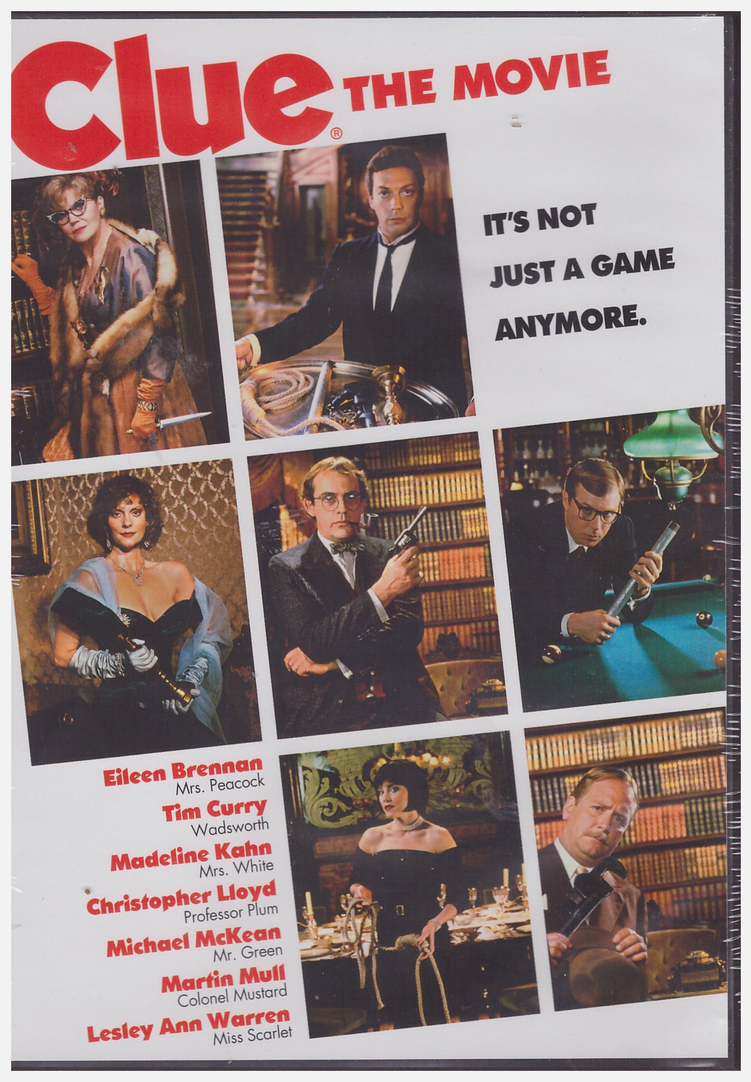 Amazon.com: Clue: The Movie : Eileen Brennan, Tim Curry, Madeline Kahn ...