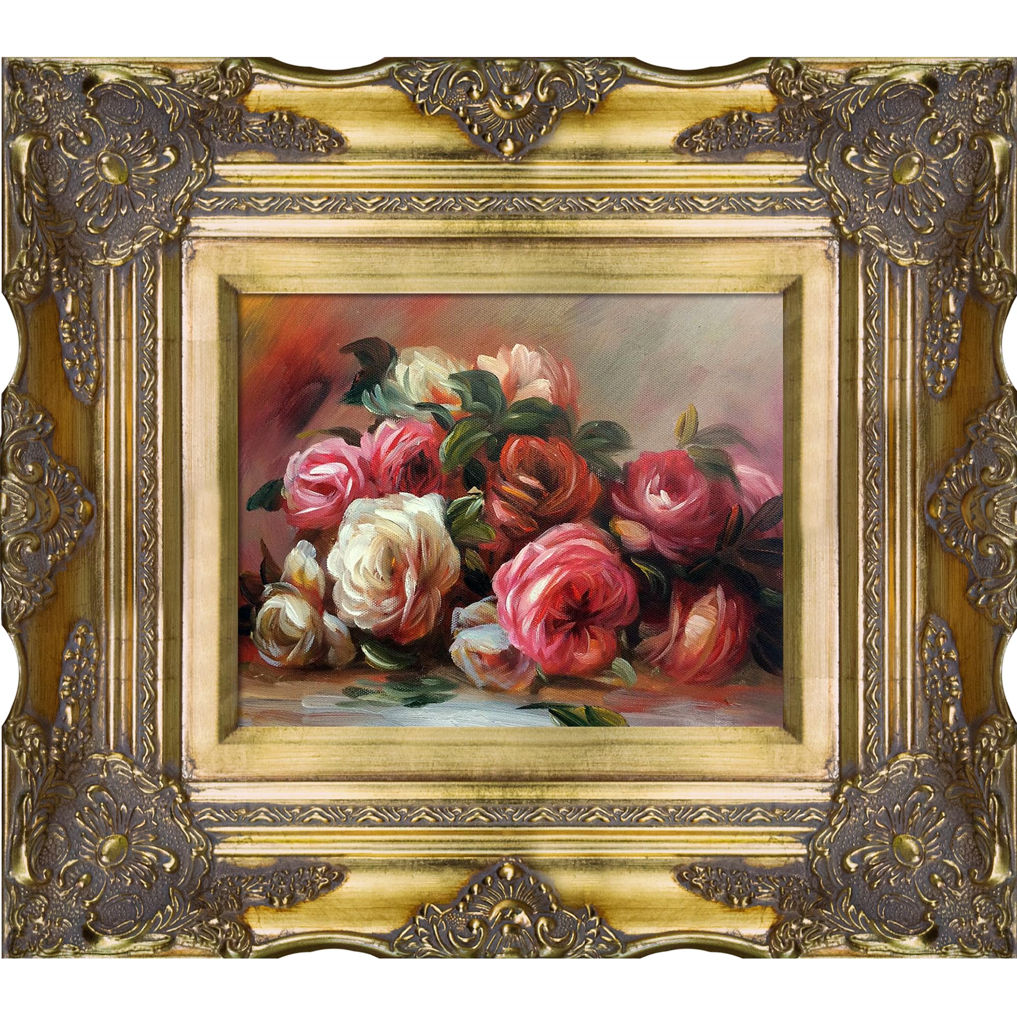 La Pastiche Discarded Roses by Pierre-Auguste Renoir with Gold ...