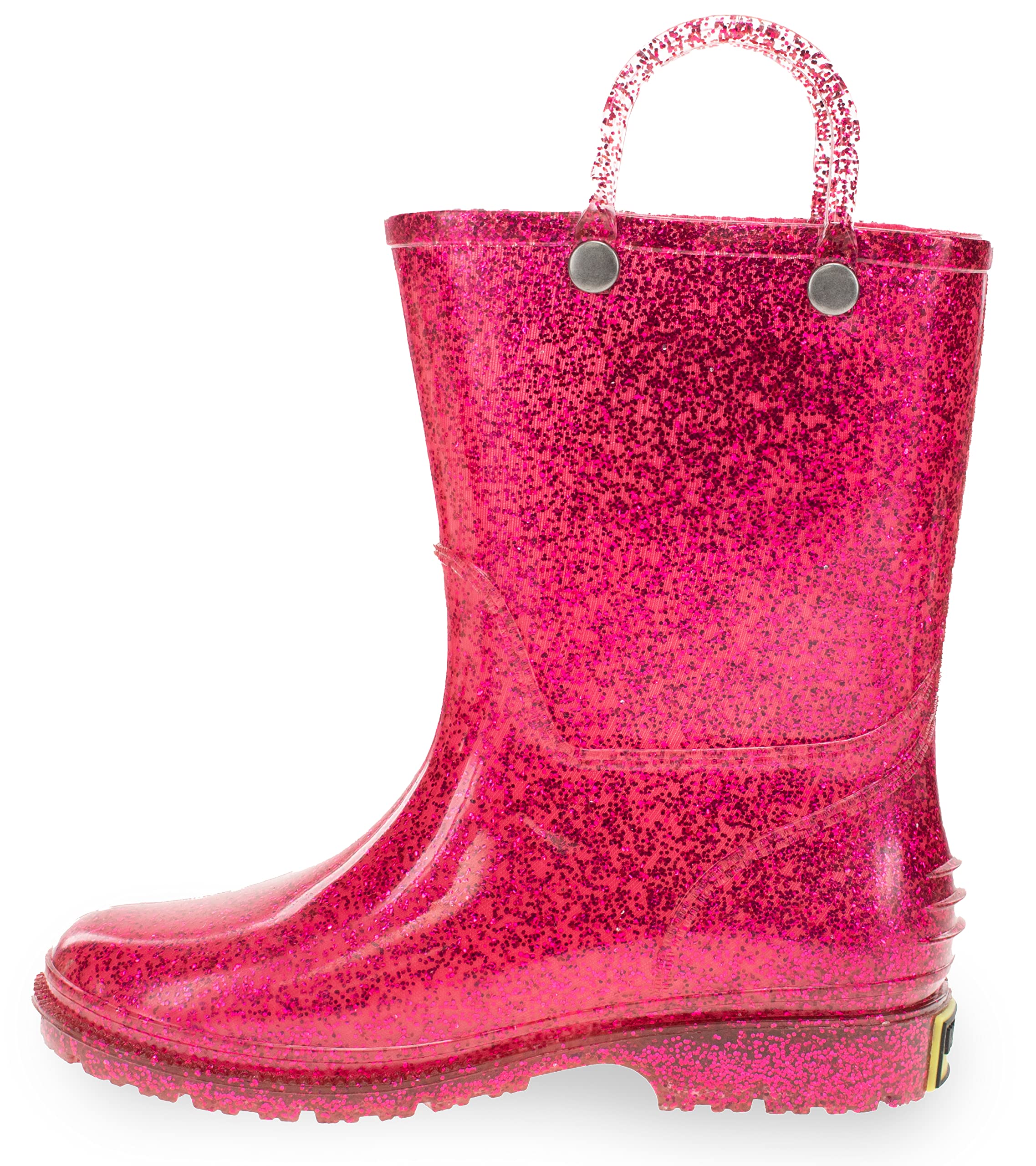 Snapklik.com : Western Chief Girls Glitter Waterproof Rain Boot