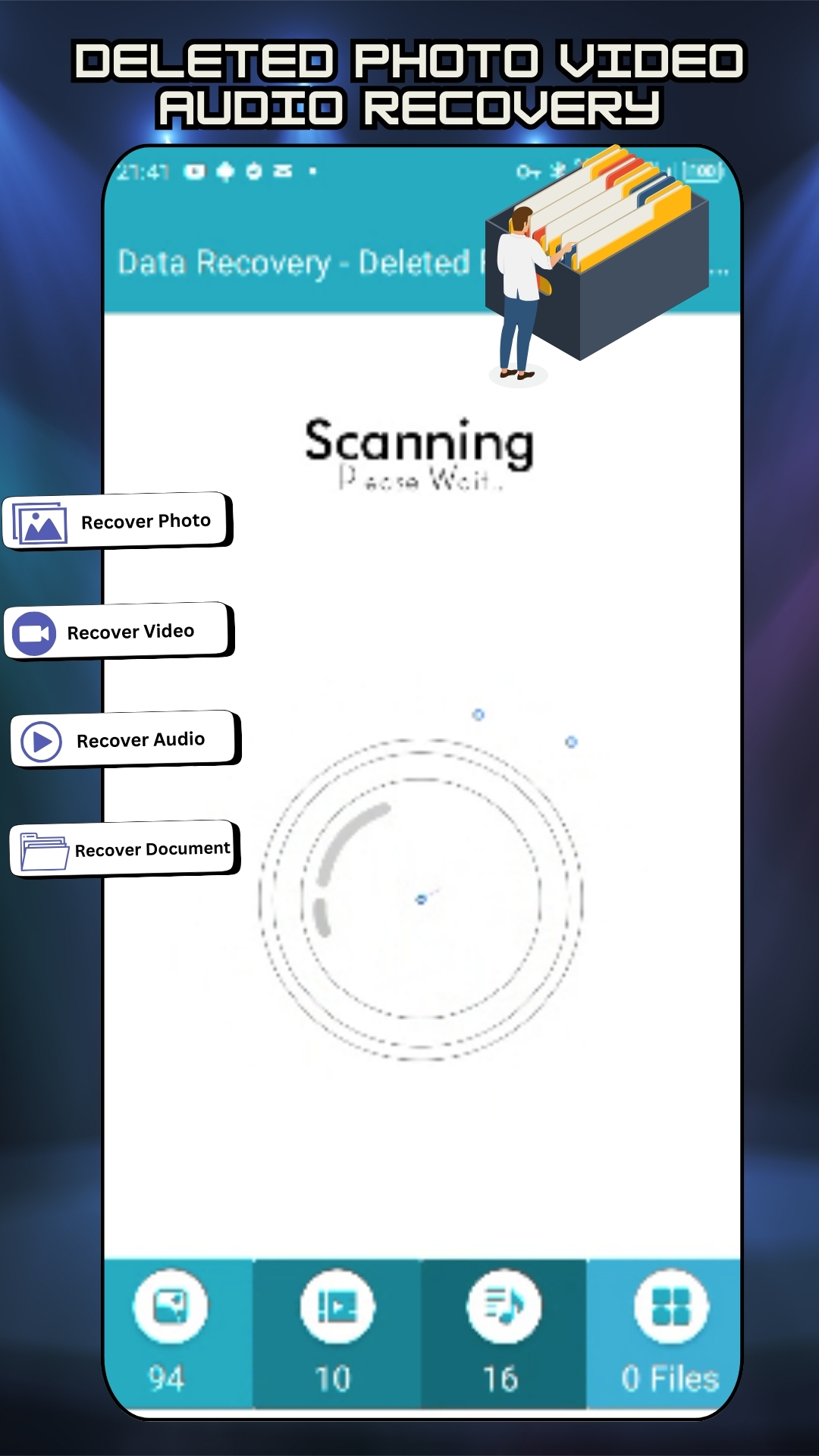 Deleted Files Recovery - Restore Photos Videos Audios And Documents ...