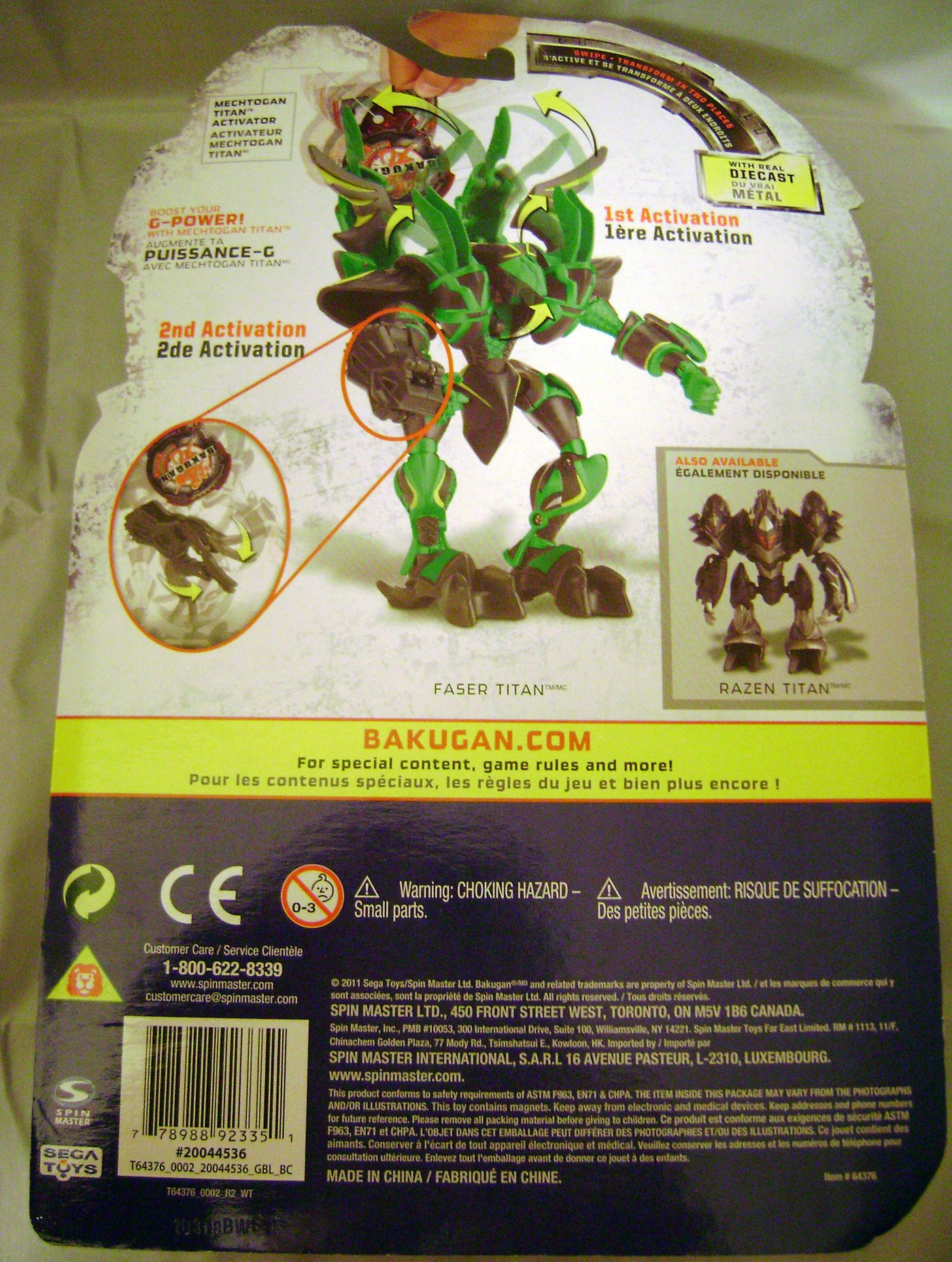 Bakugan Razen Titan