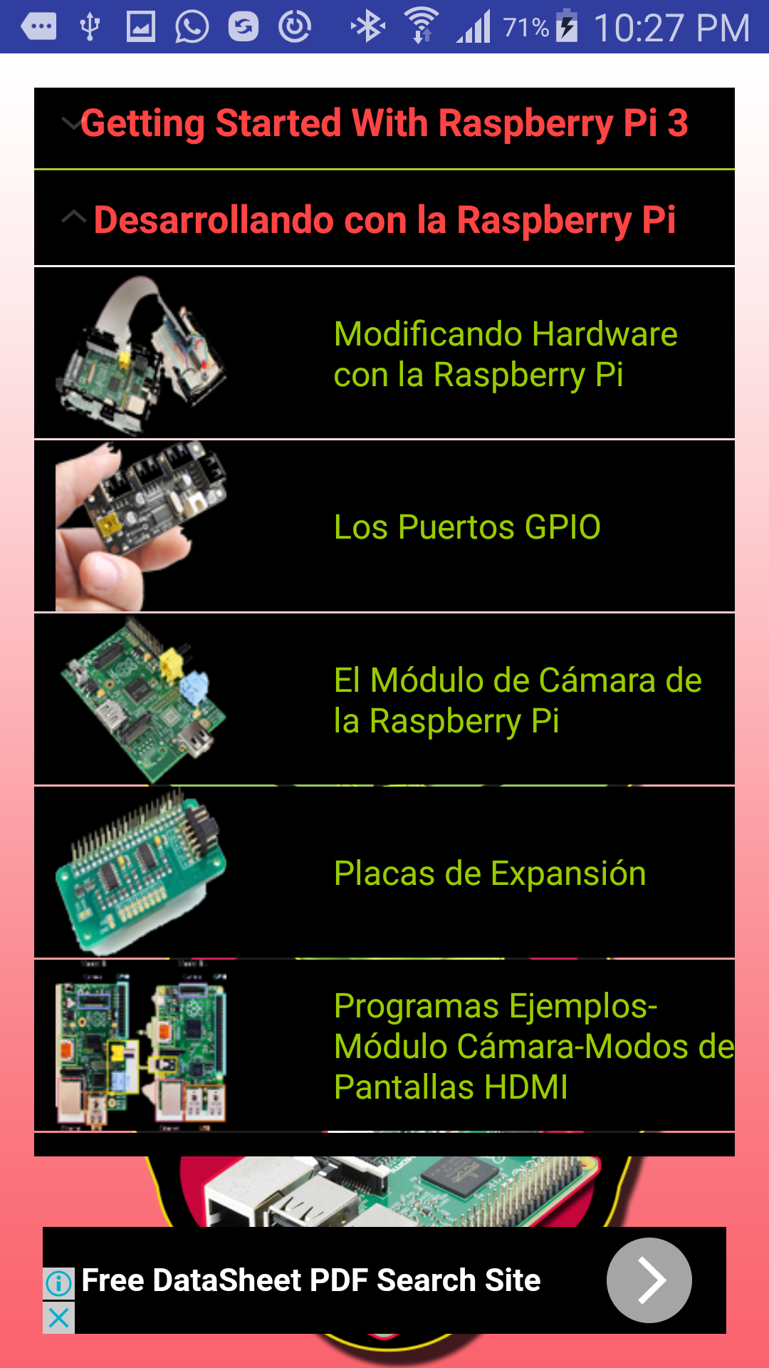 Learning Raspberry Pi - App on Amazon Appstore