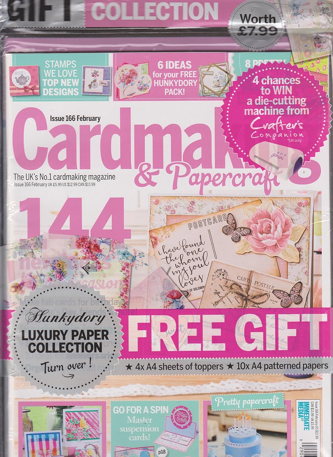 Cardmaking & Papercraft Magazine Issue 166 February 2017: Amazon.com: Books