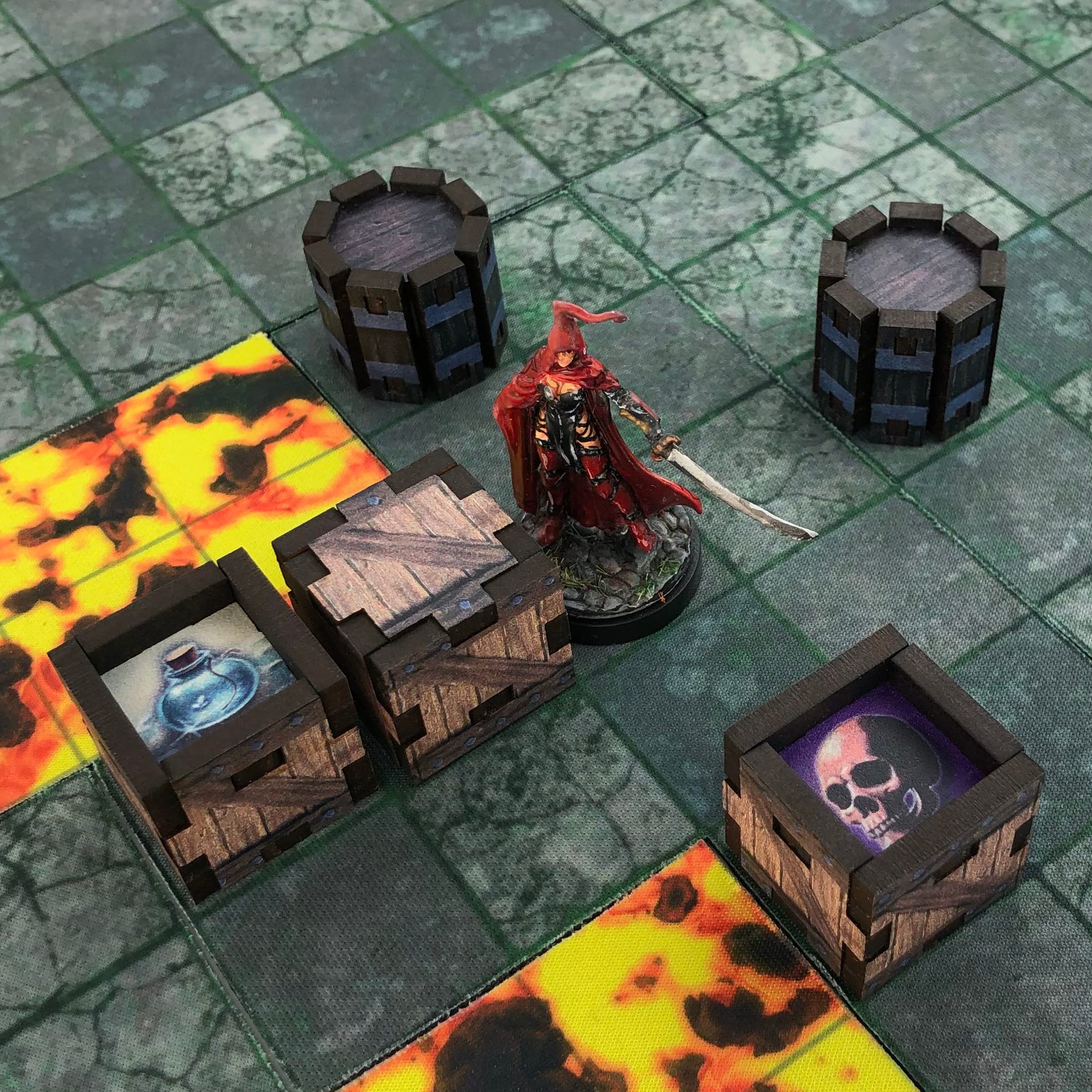 Snapklik.com : C4Labs Dungeon Chest Set Interchangeable Contents DND ...