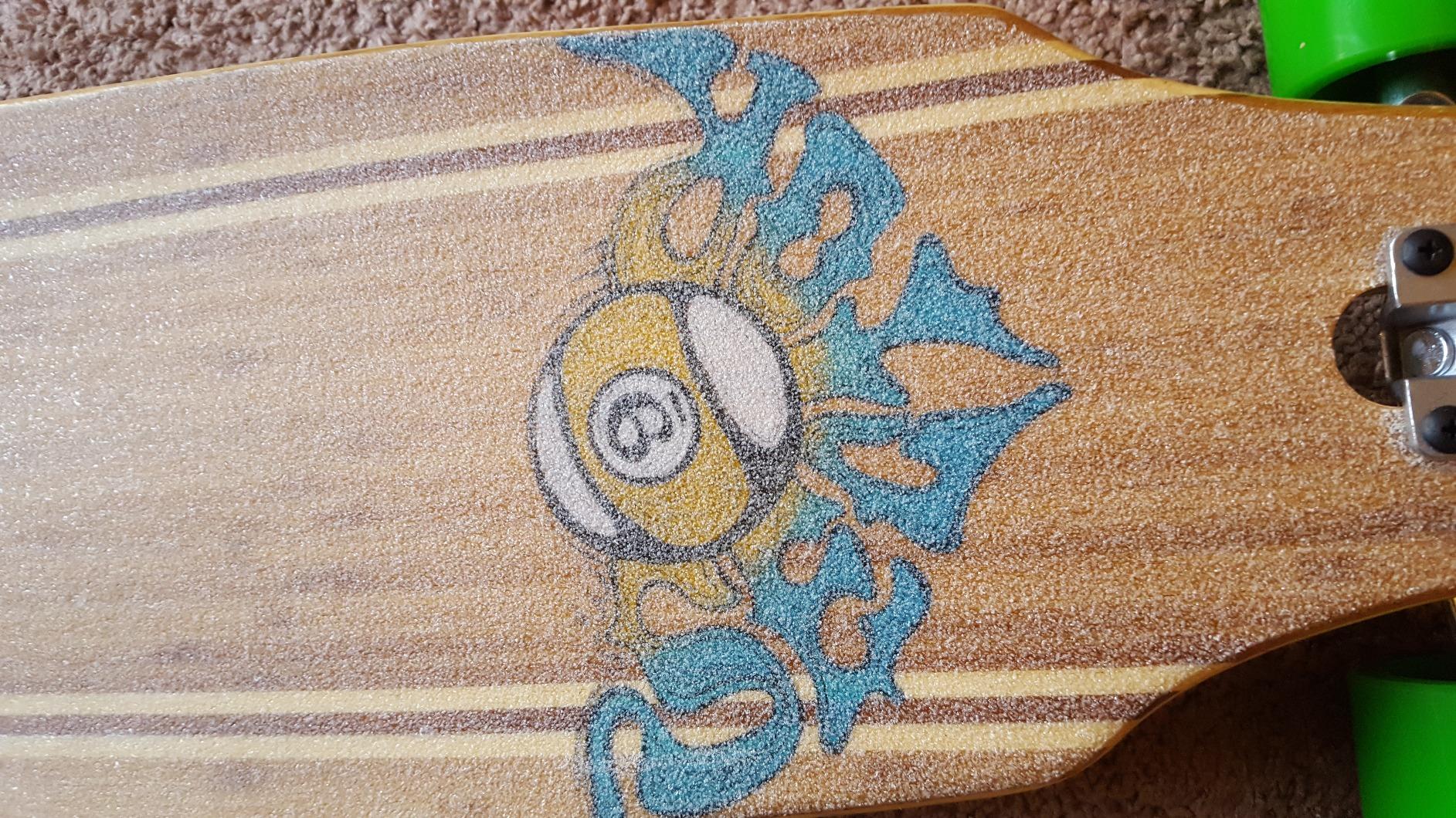 Amazon.com : Sector 9 Bamboo Lookout Drop-Thru Complete Longboard ...