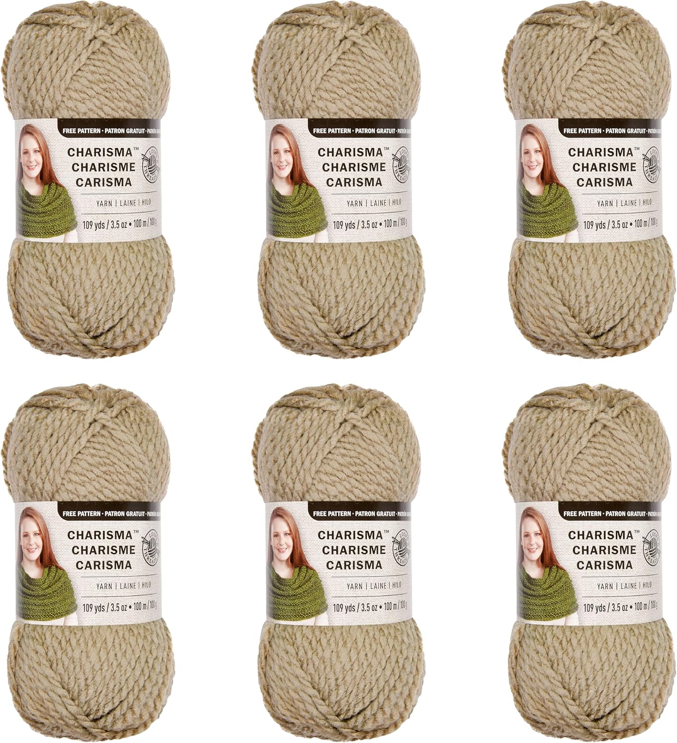 Amazon.com: Loops & Threads Charisma Yarn, 6 Pack