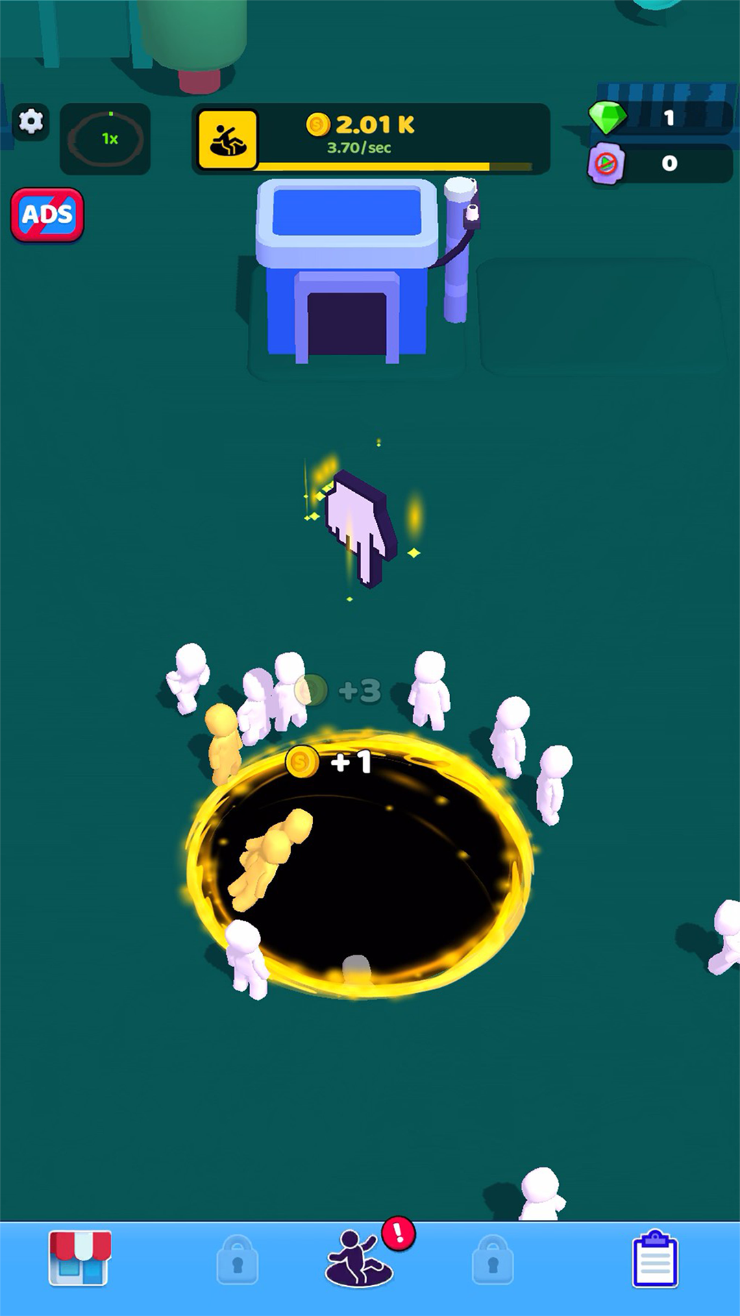 Crowd eater: Idle black hole. Destroying crowd simulator:Amazon.in:Appstore for Android