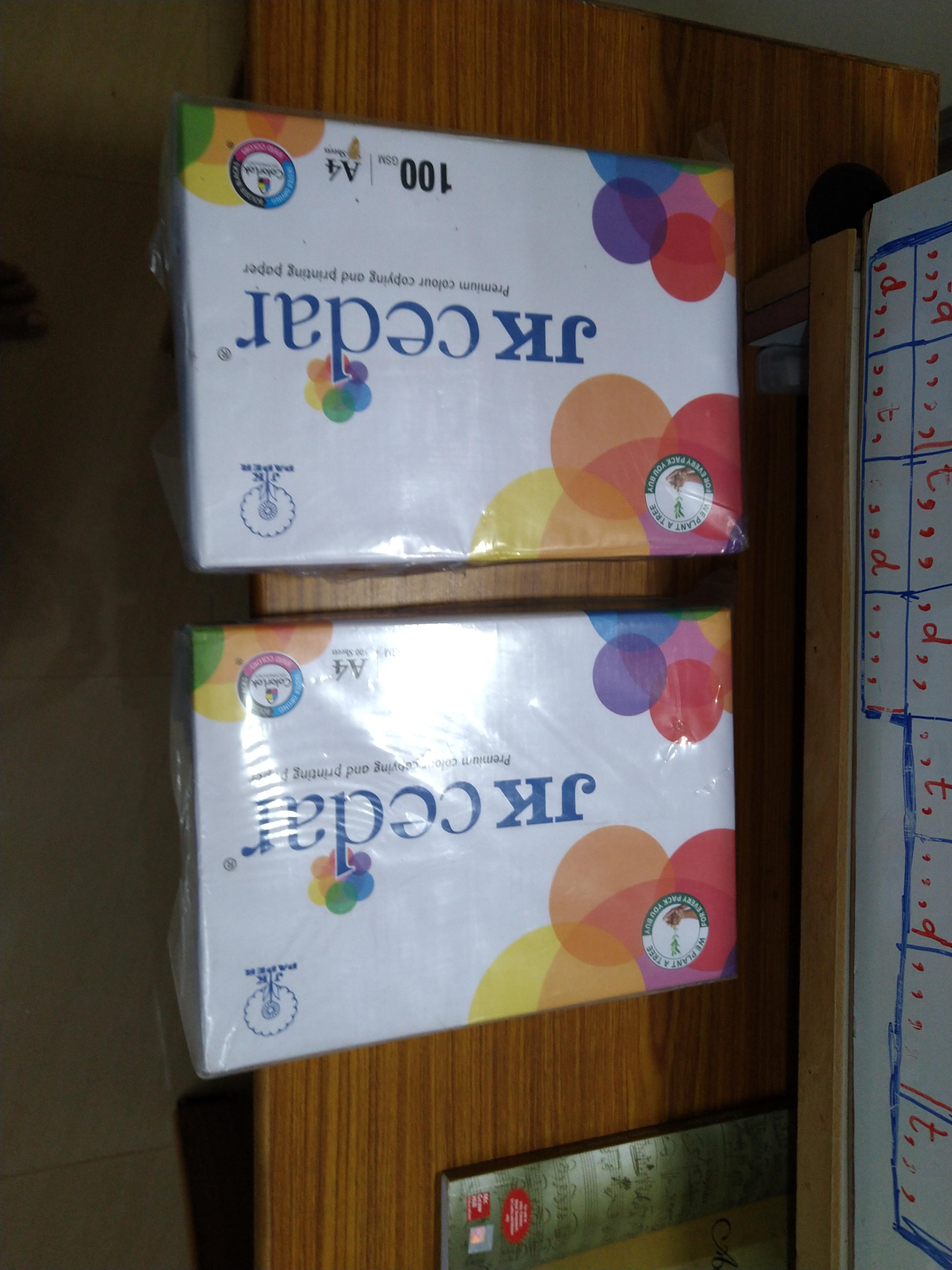 JK Cedar A4 Paper,100 Gsm(Pack of 1) : Amazon.in: Office Products