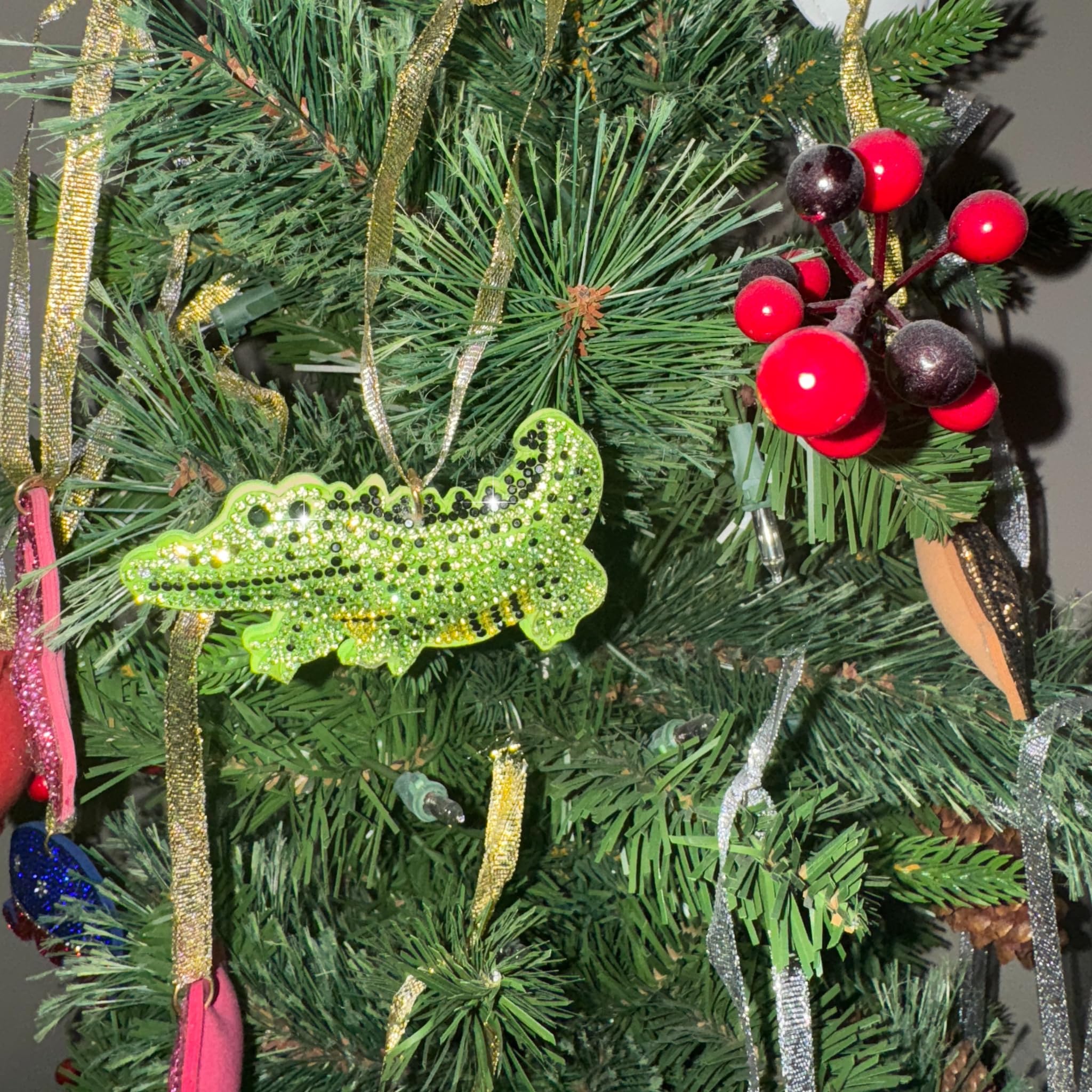 árbol De Navidad De Caimán