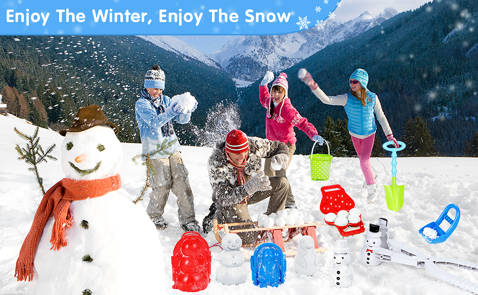 Watch Snowball Maker Toys Play Snow Games with Friends and Family on ...