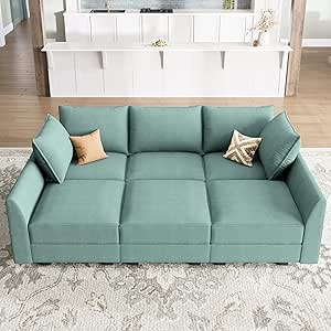 Amazon.com: Nolany Modular Sectional Sofa with Storage Seat ...