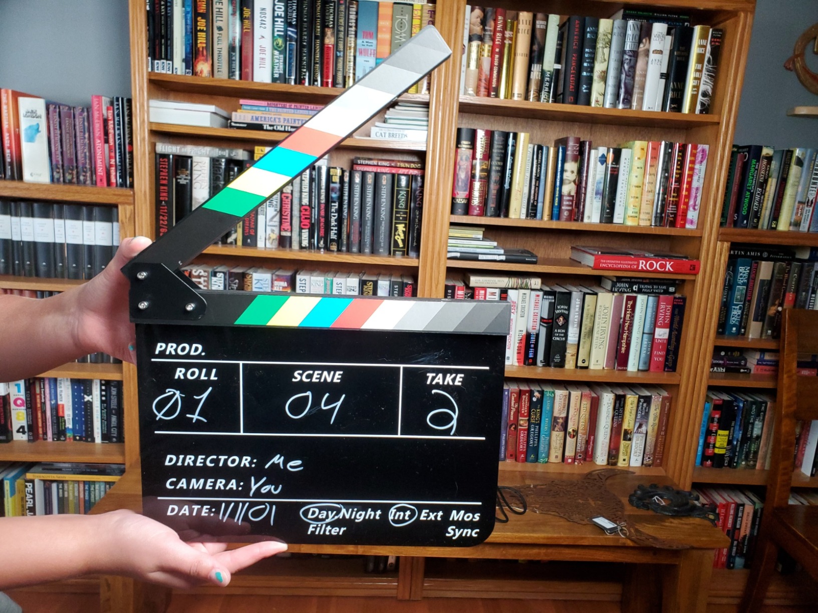 $4/mo - Finance Acrylic Film Clapper Board -12 x 10in Film Slate ...